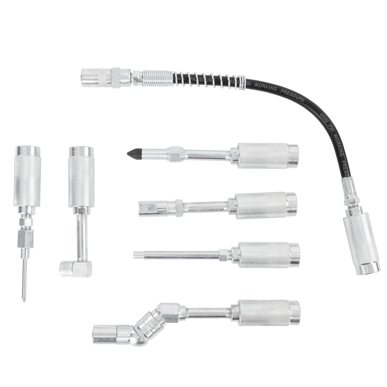 OEMTOOLS Grease Gun Accessory Kit 11 Piece