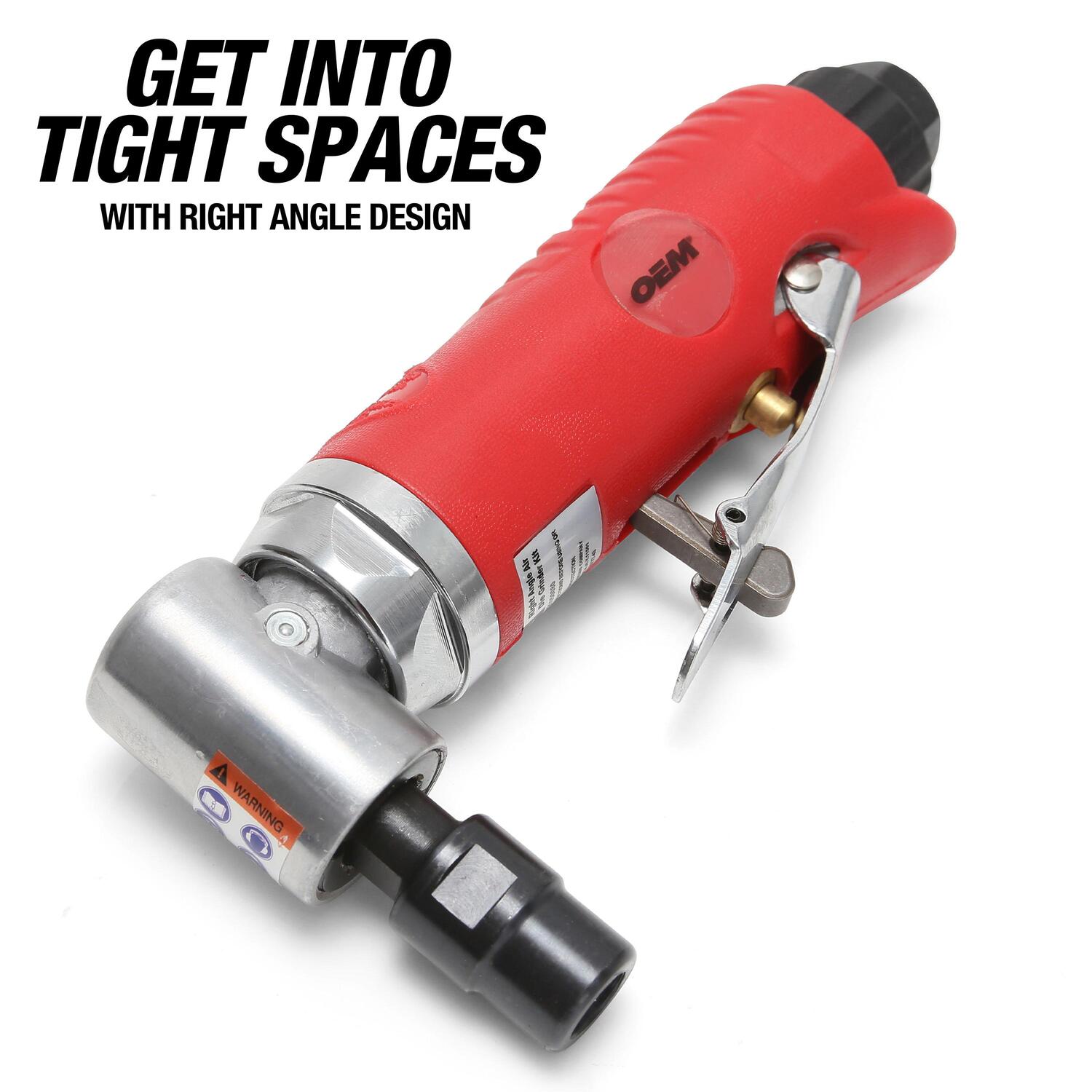 OEMTOOLS Right Angle Air Die Grinder Kit