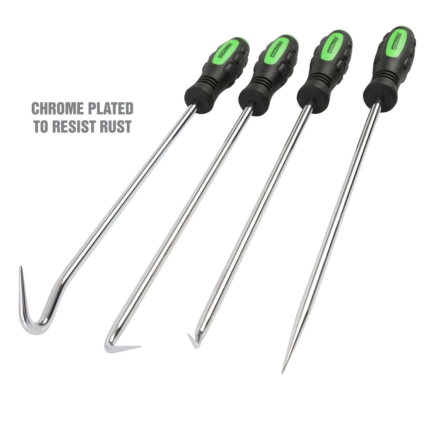 OEMTOOLS Long Jumbo Pick Set 4 Piece