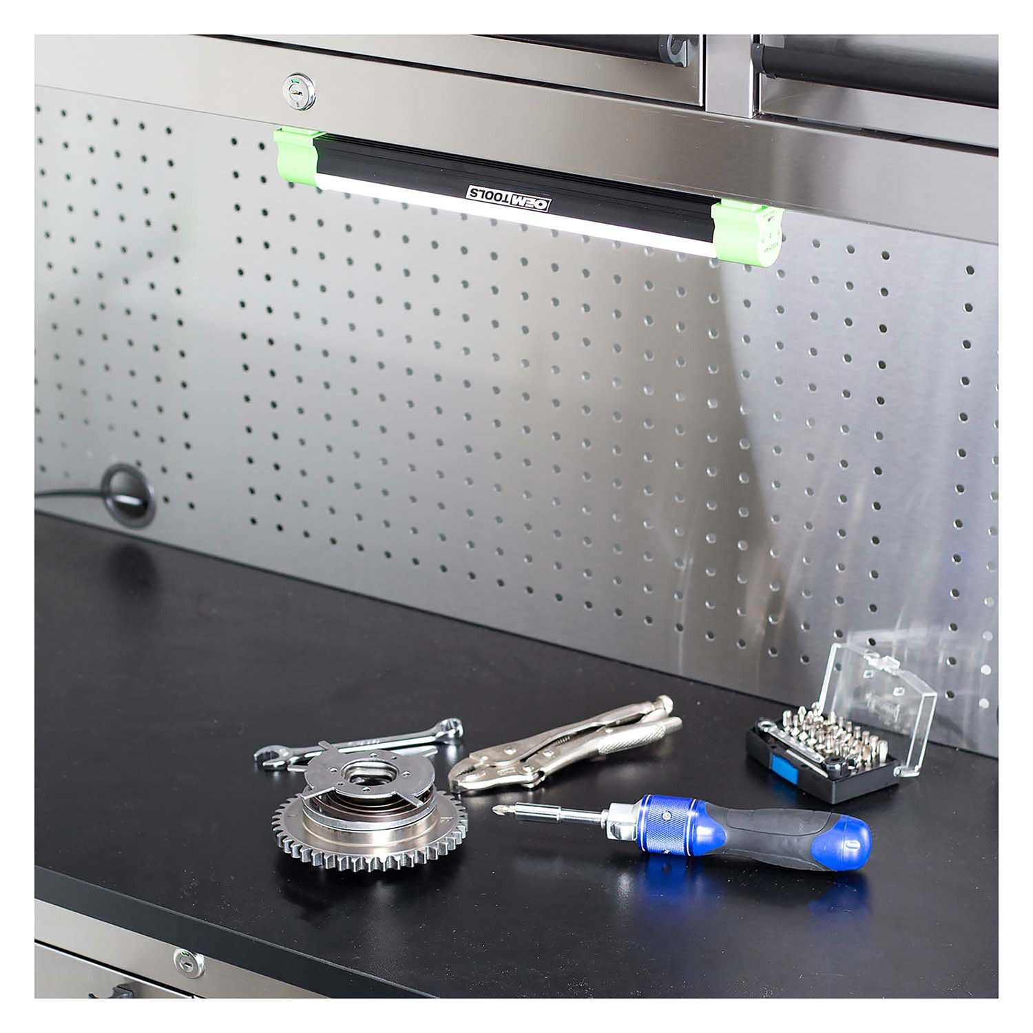 OEMTOOLS 600 Lumens Rechargeable Multi Use Work Light with Lithium Ion ...