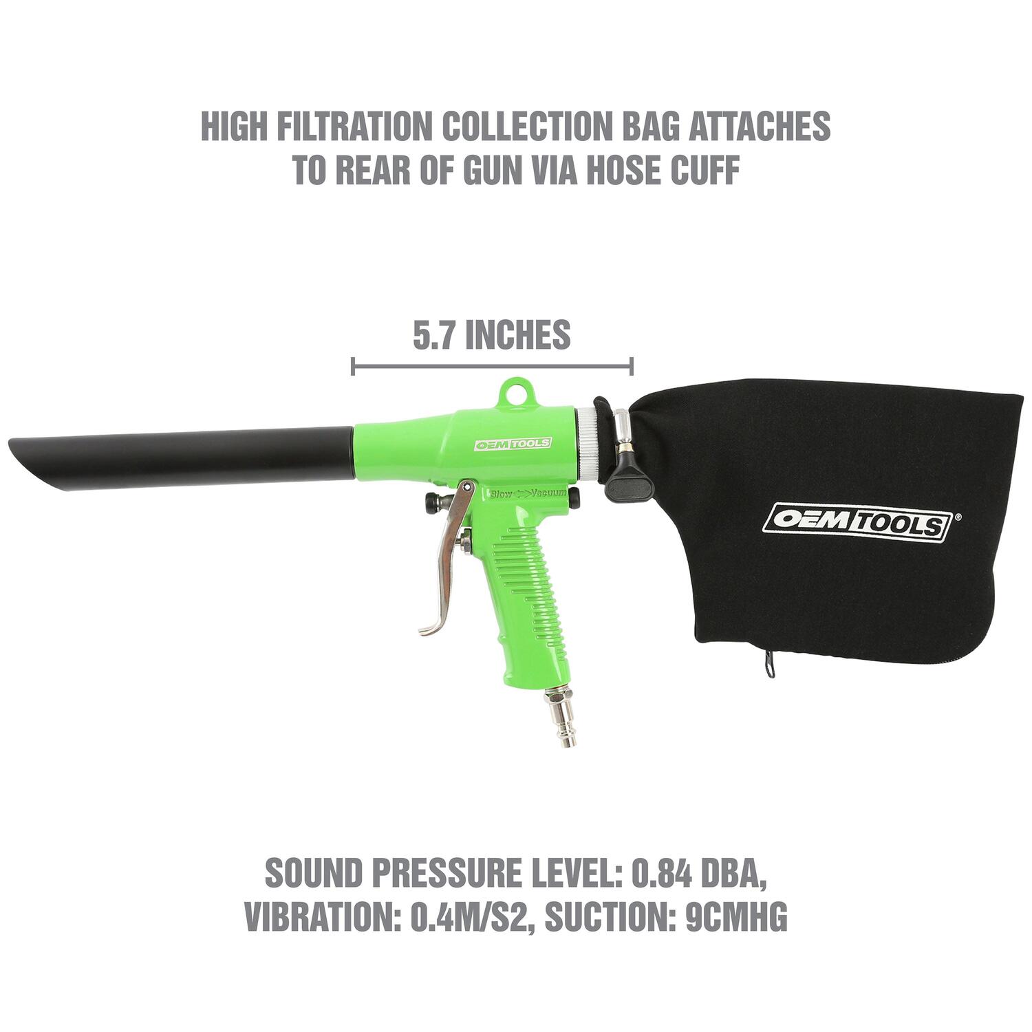 OEMTOOLS Air Blow and Suction Gun