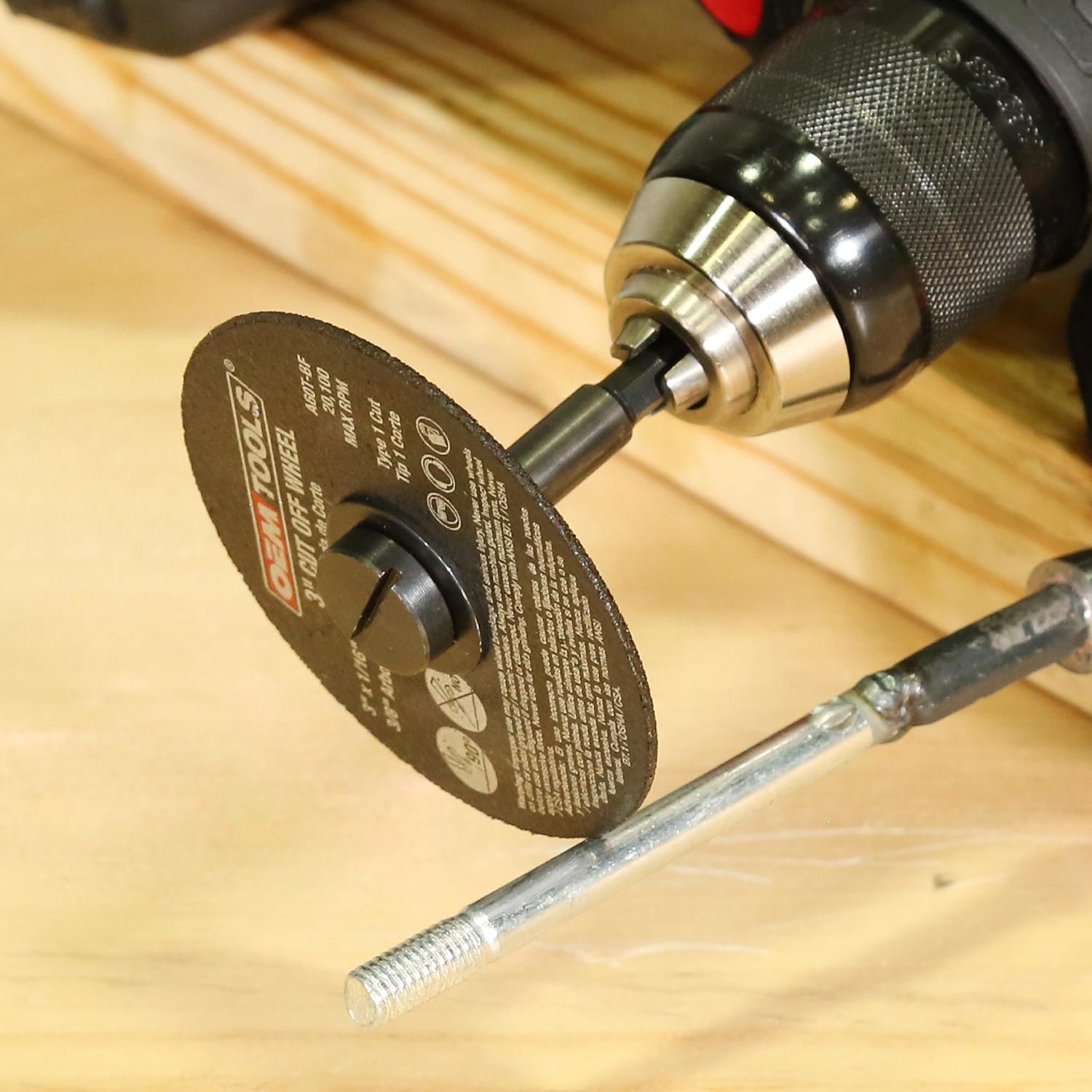 OEMTOOLS 3in x 1/32in x 3/8in Cut Off Wheel 2 Piece