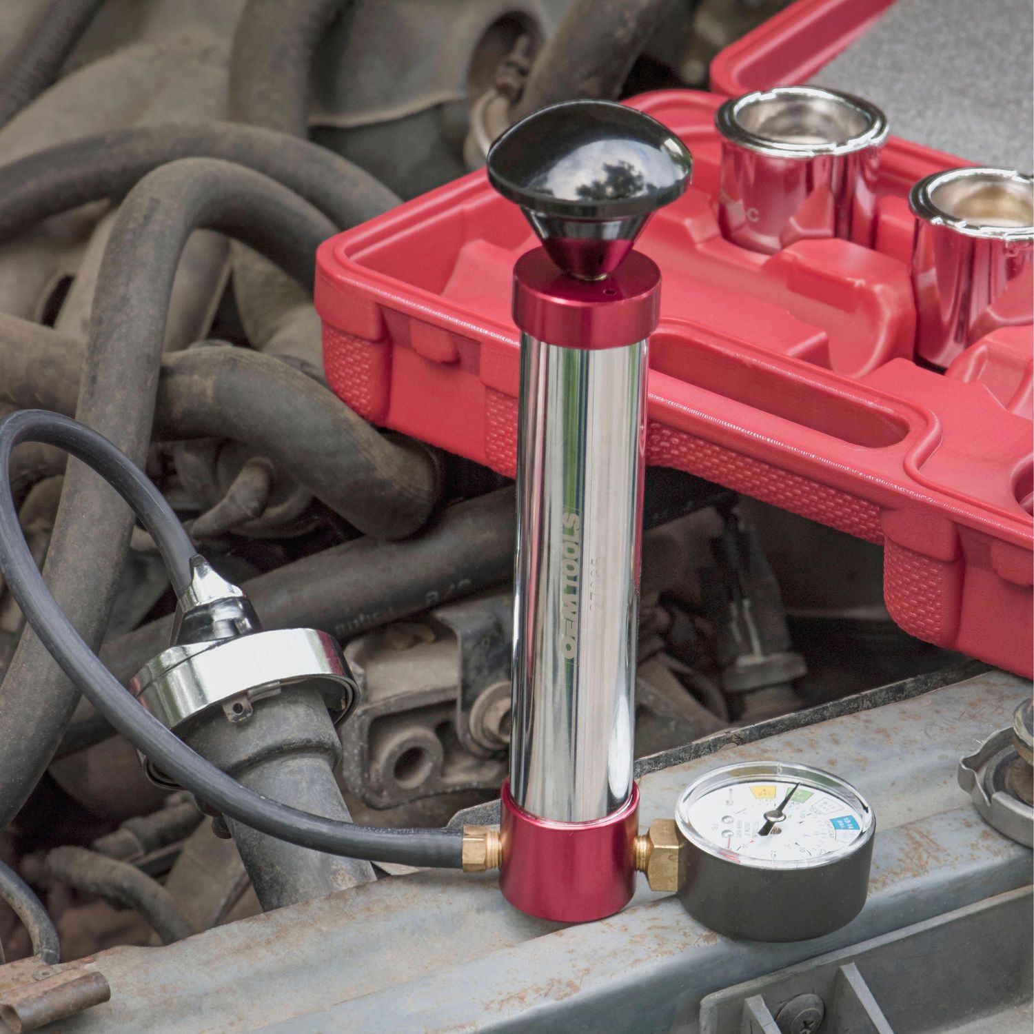 OEMTOOLS Radiator and Cap Test Kit