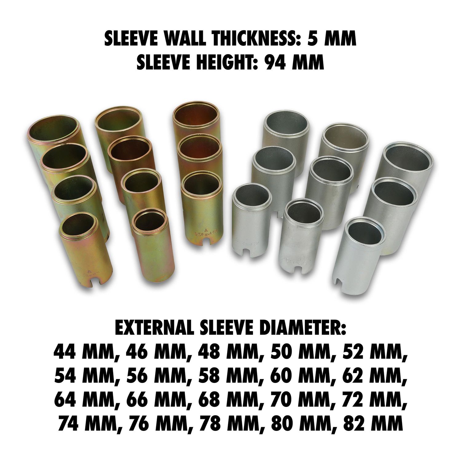 OEMTOOLS Manual Bushing Installation and Removal Tool Set