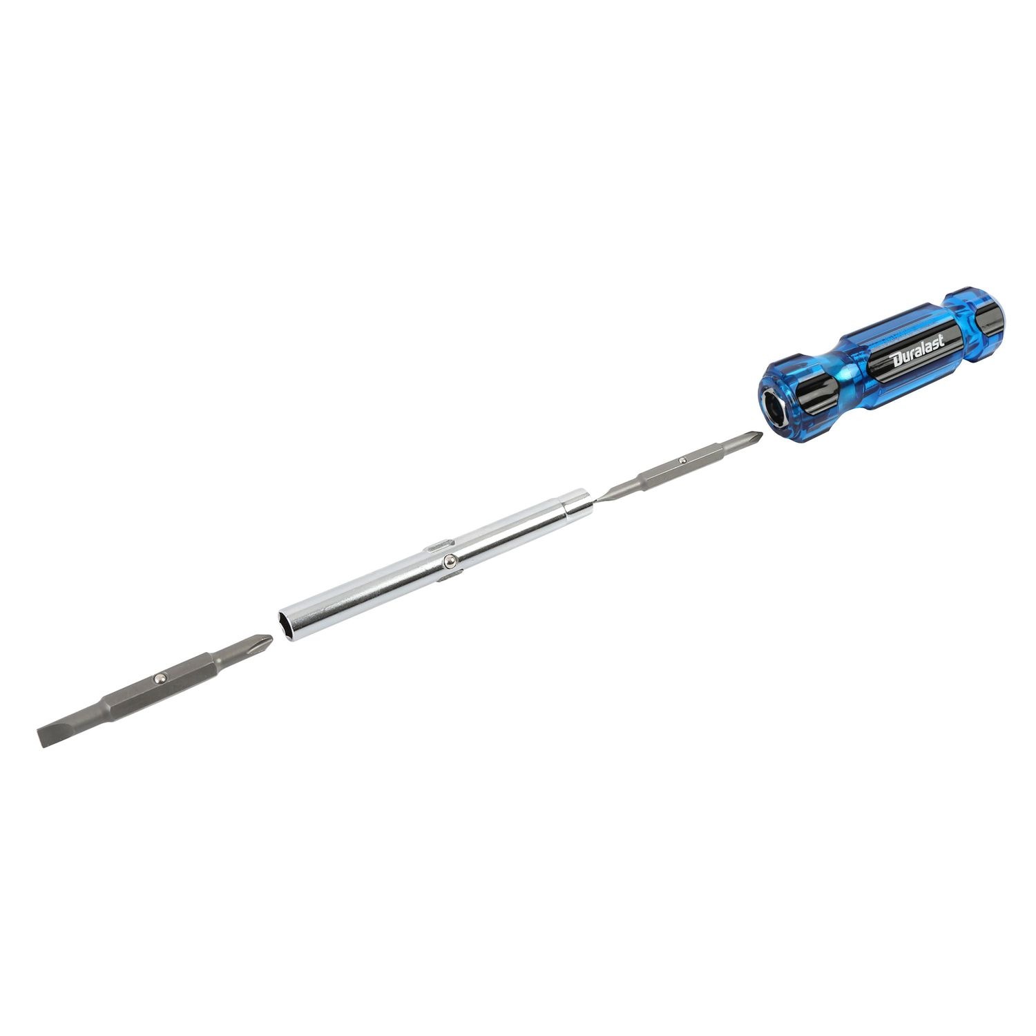 Duralast 6-in-1 Screwdriver with Acetate Handle