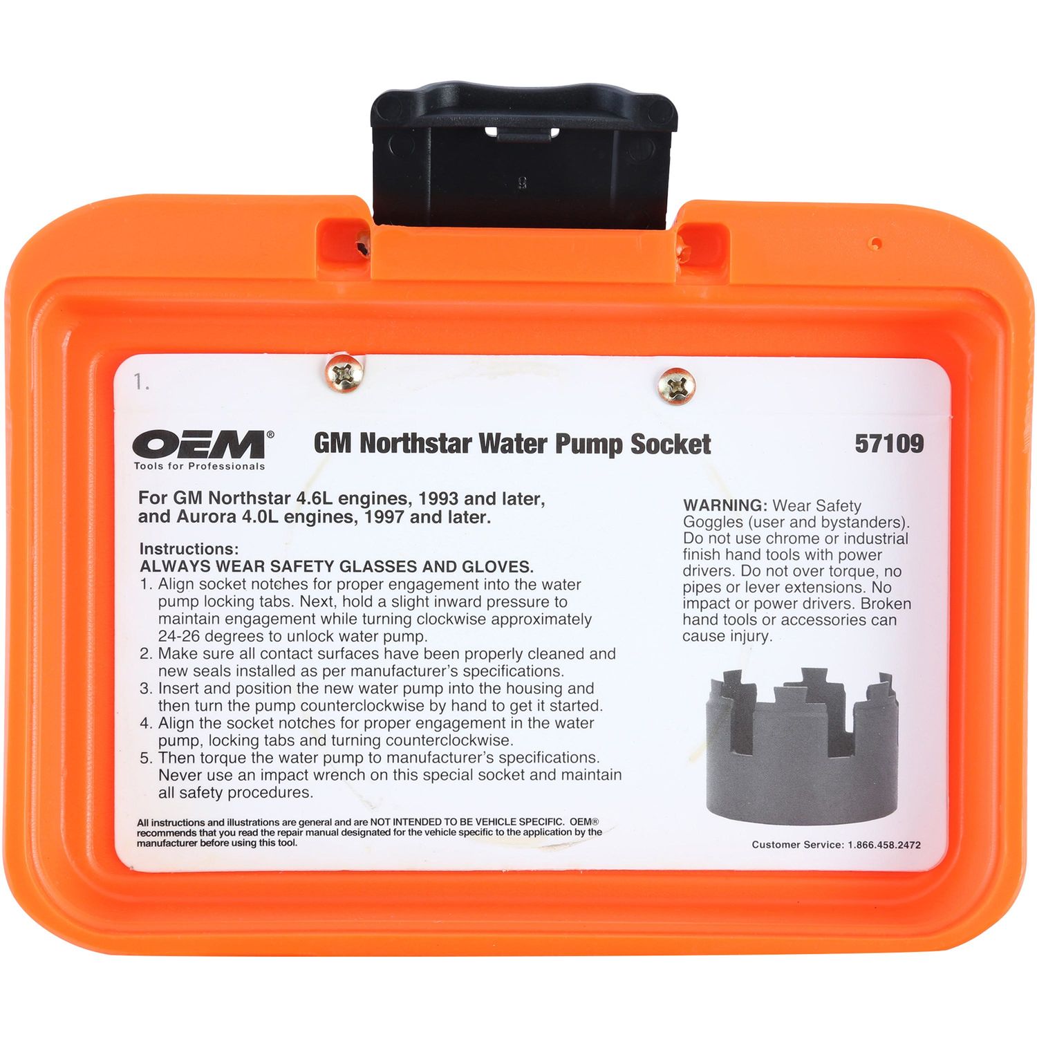 OEMTOOLS Water Pump Socket