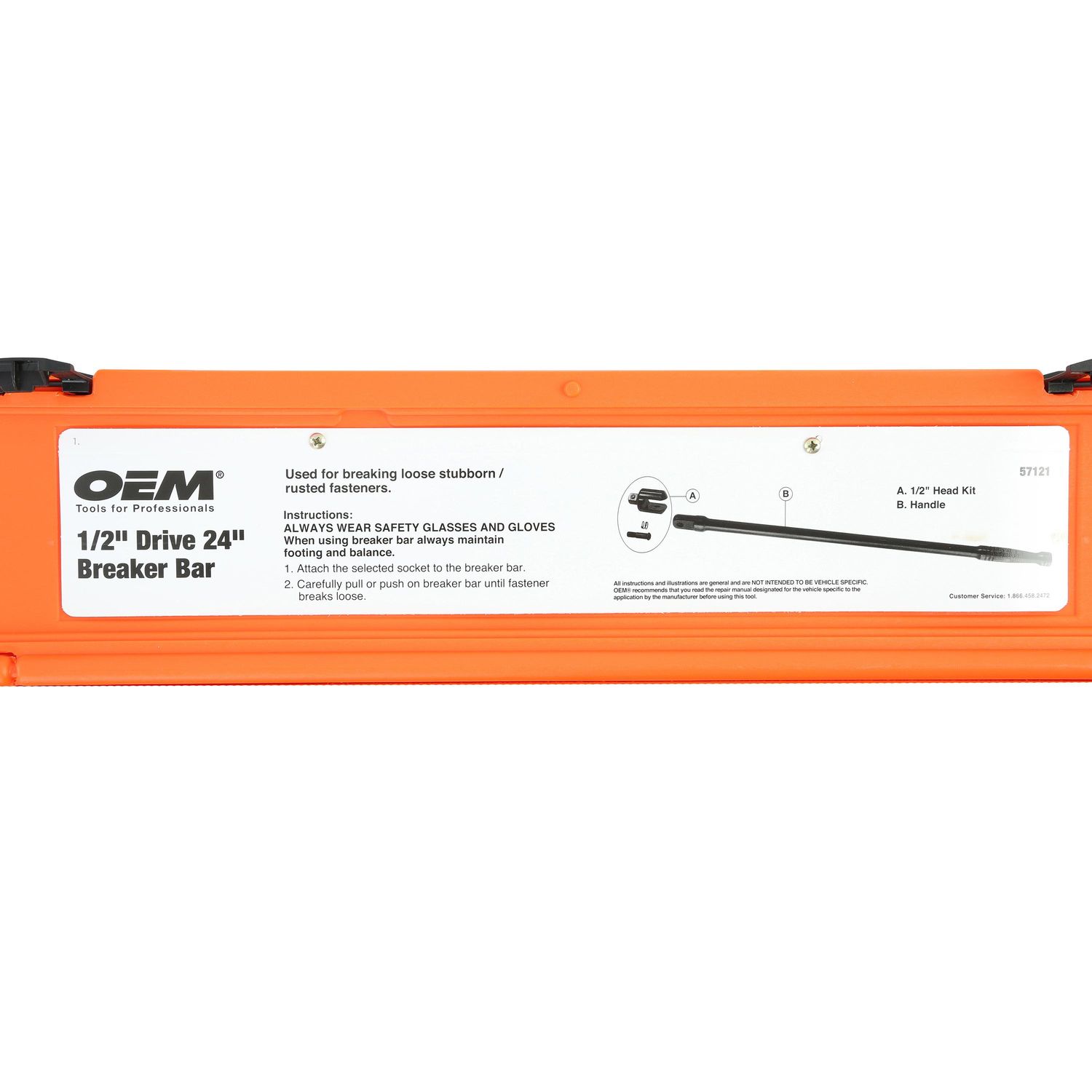 OEMTOOLS 1/2in Drive 24in Breaker Bar