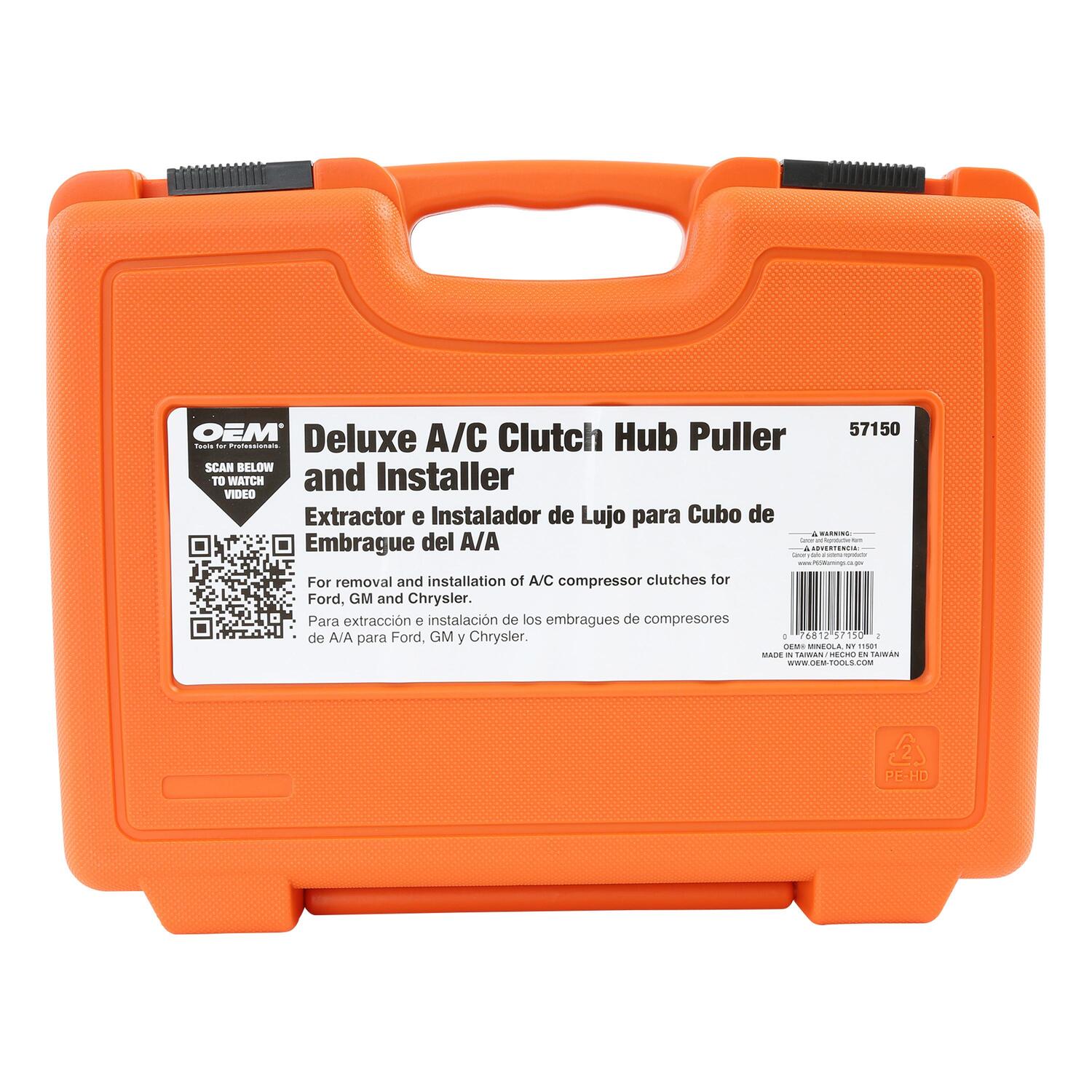 OEMTOOLS A/C Clutch Hub Puller and Installer Kit