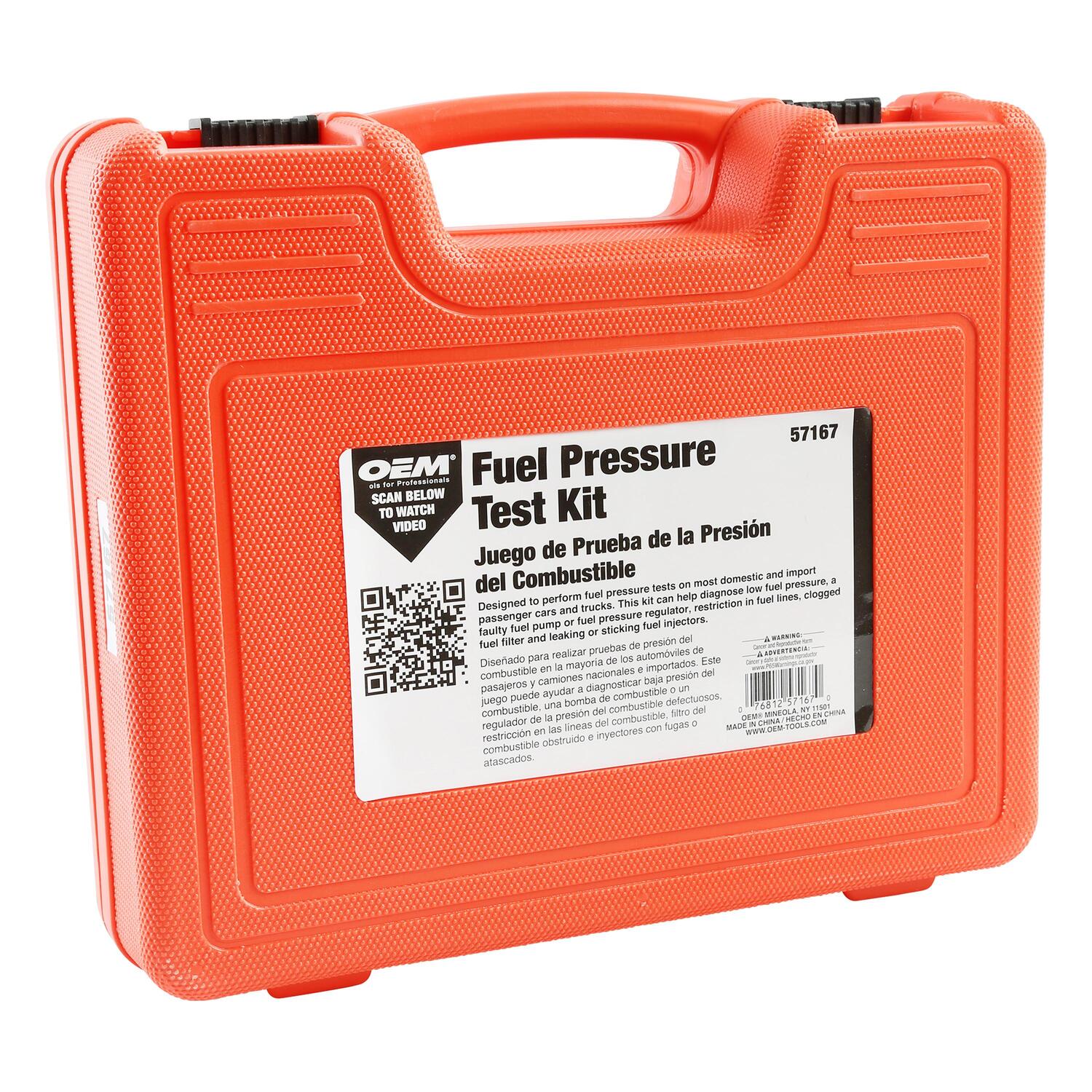 OEMTOOLS Fuel Pressure Test Kit