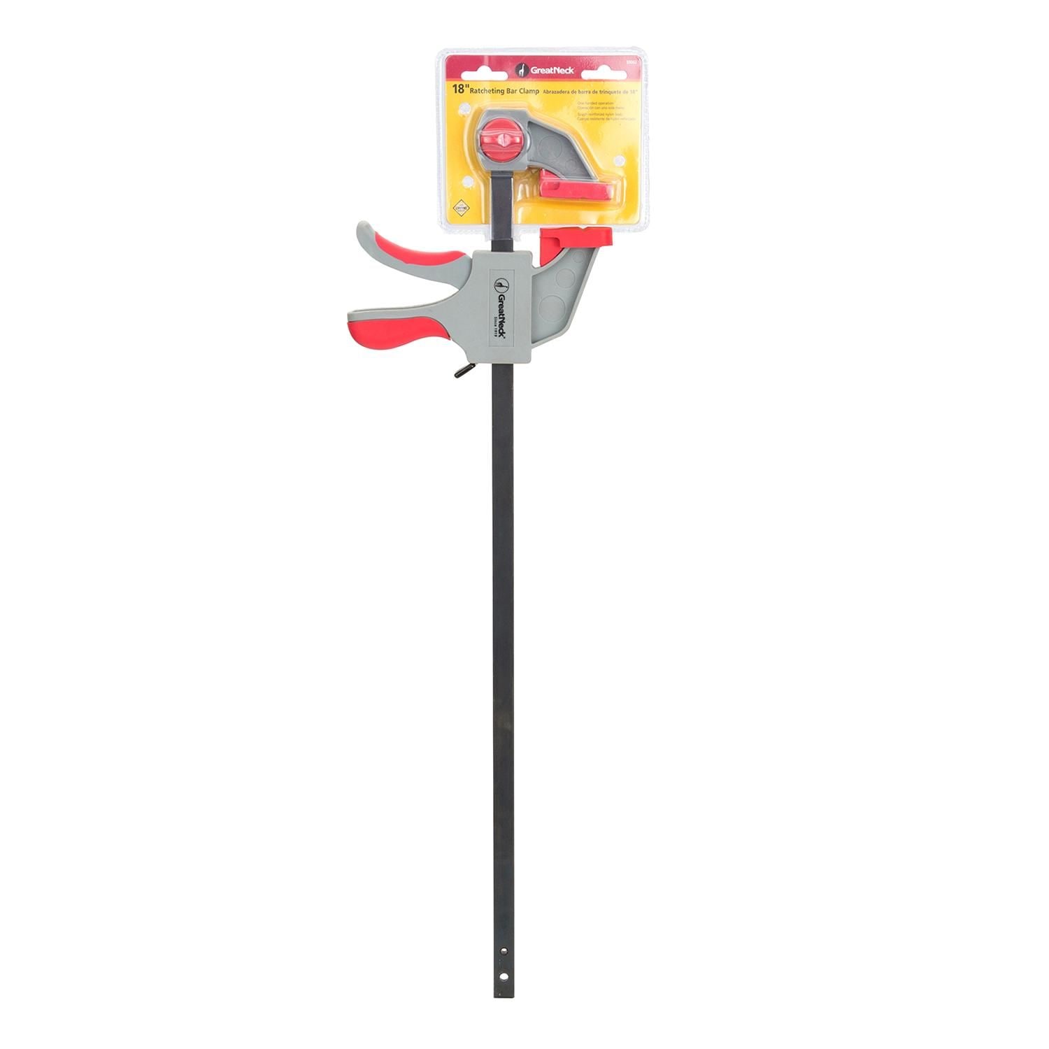 Great Neck 18in Ratcheting Bar Clamp and Spreader