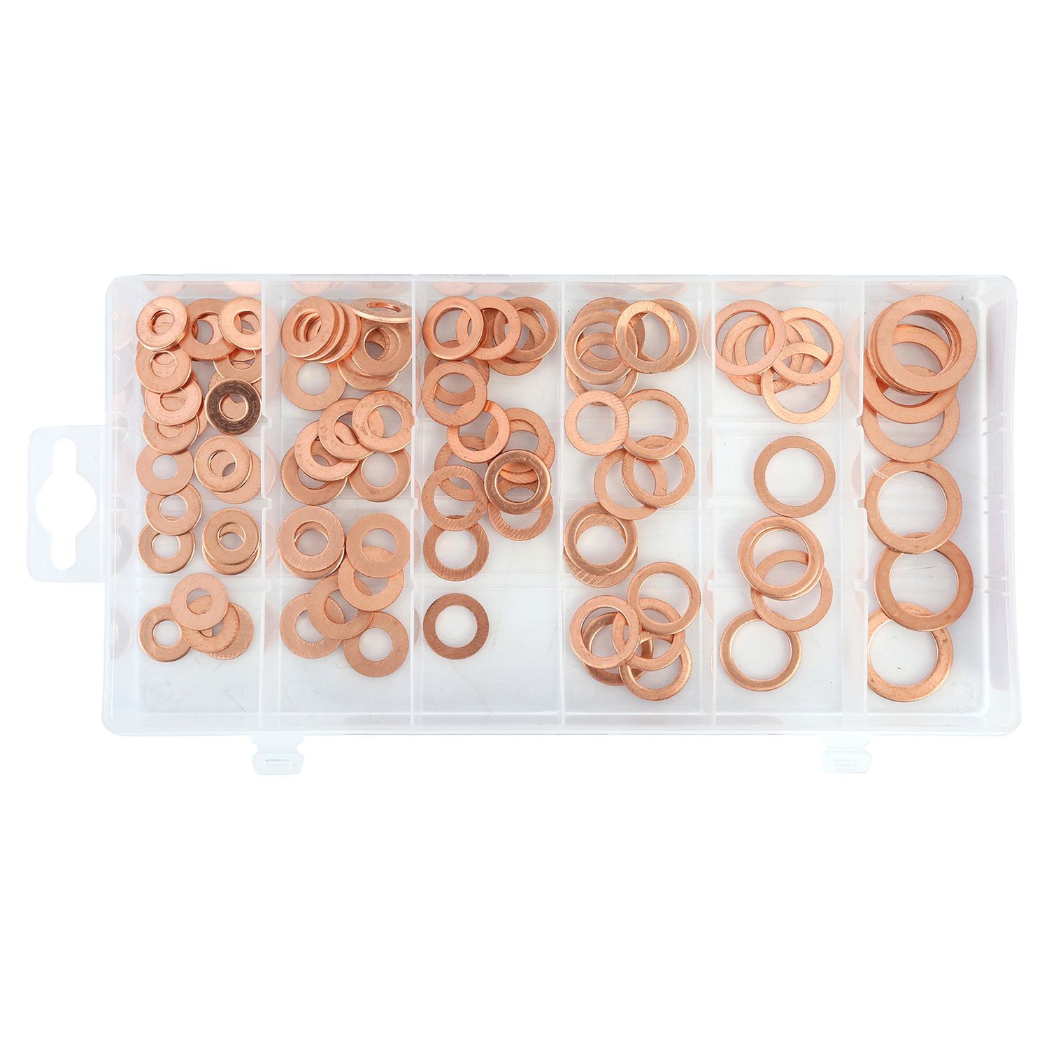 Hardware Machinery Copper Washer 110 Piece