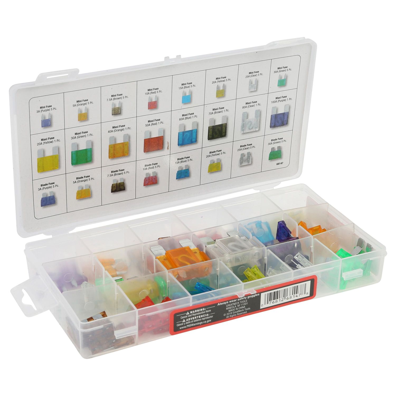 Hardware Machinery Master auto Fuse Assortment 88 Piece