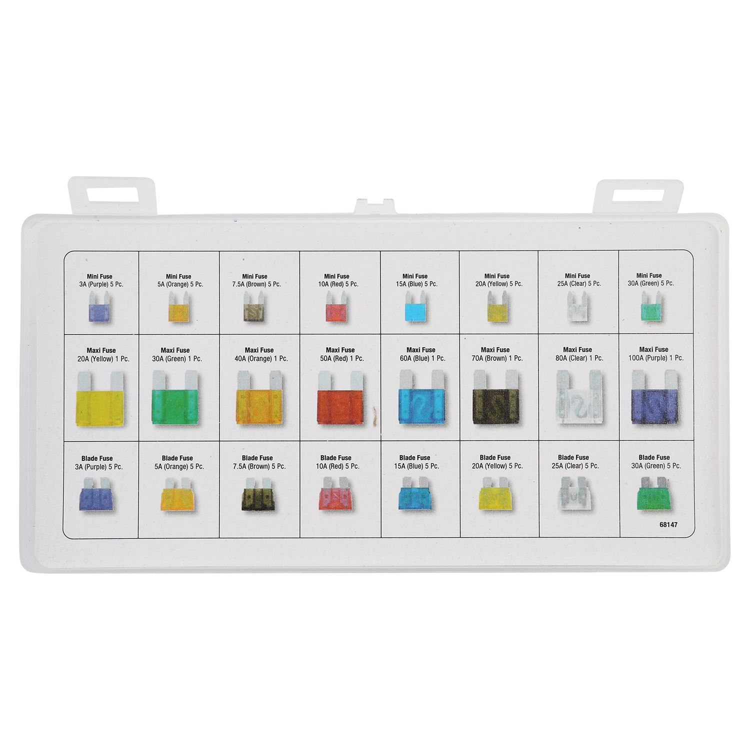 Hardware Machinery Master auto Fuse Assortment 88 Piece