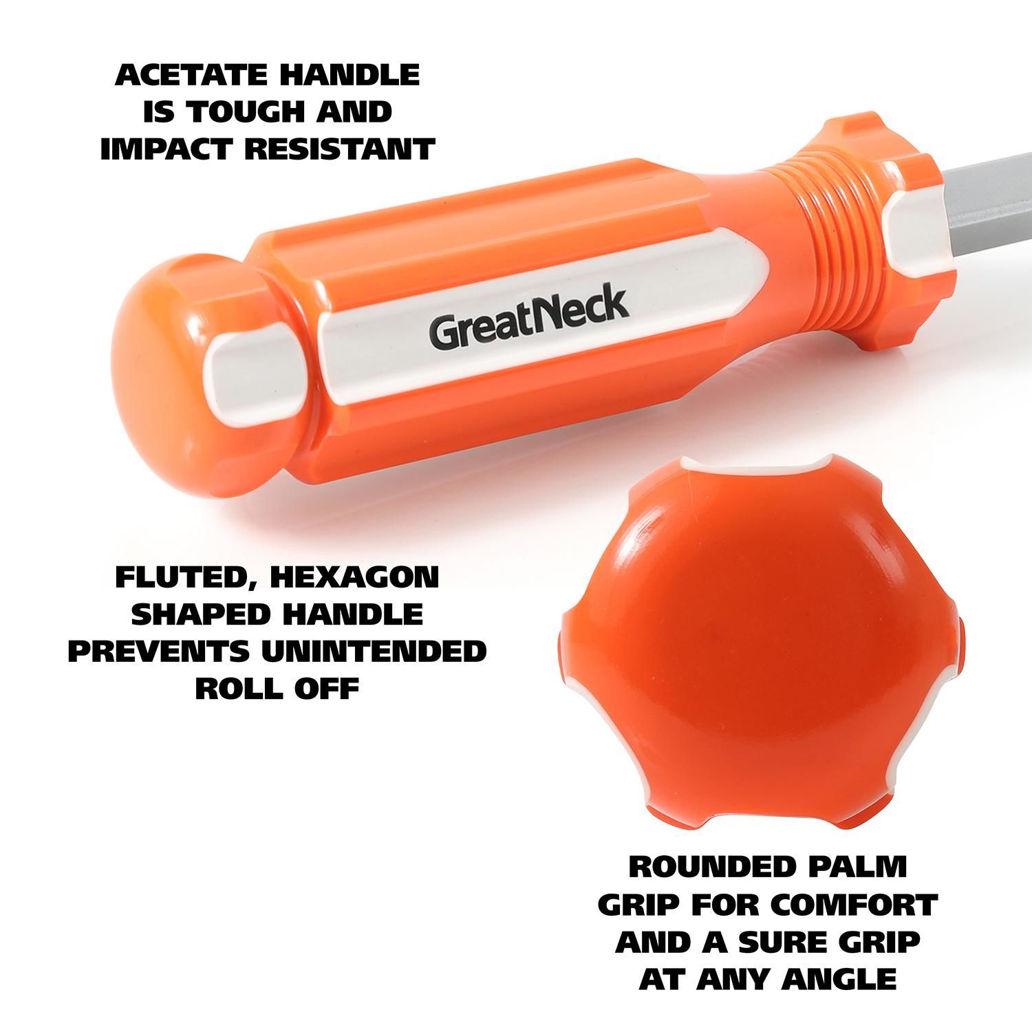 Great Neck Screwdriver Set, 7 Piece