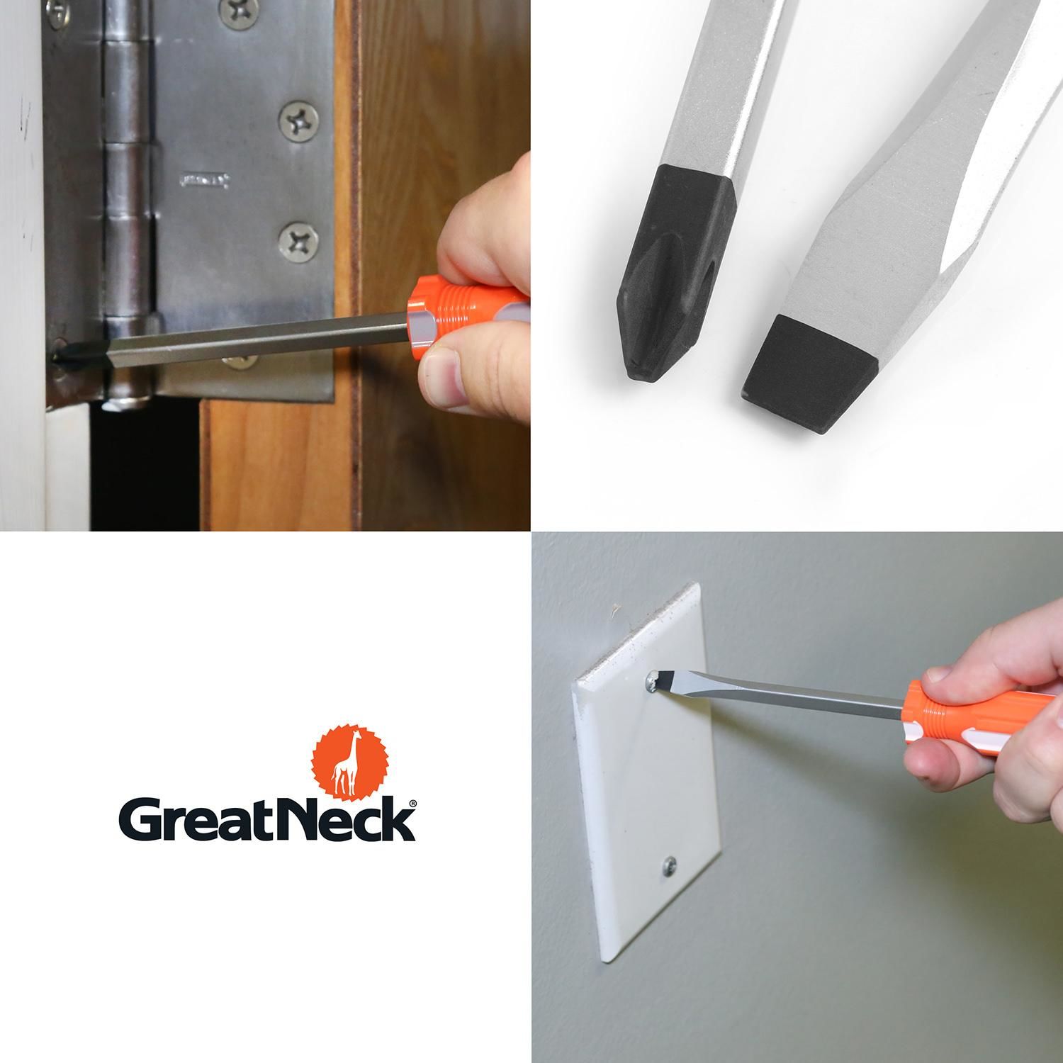 Great Neck Screwdriver Set, 7 Piece