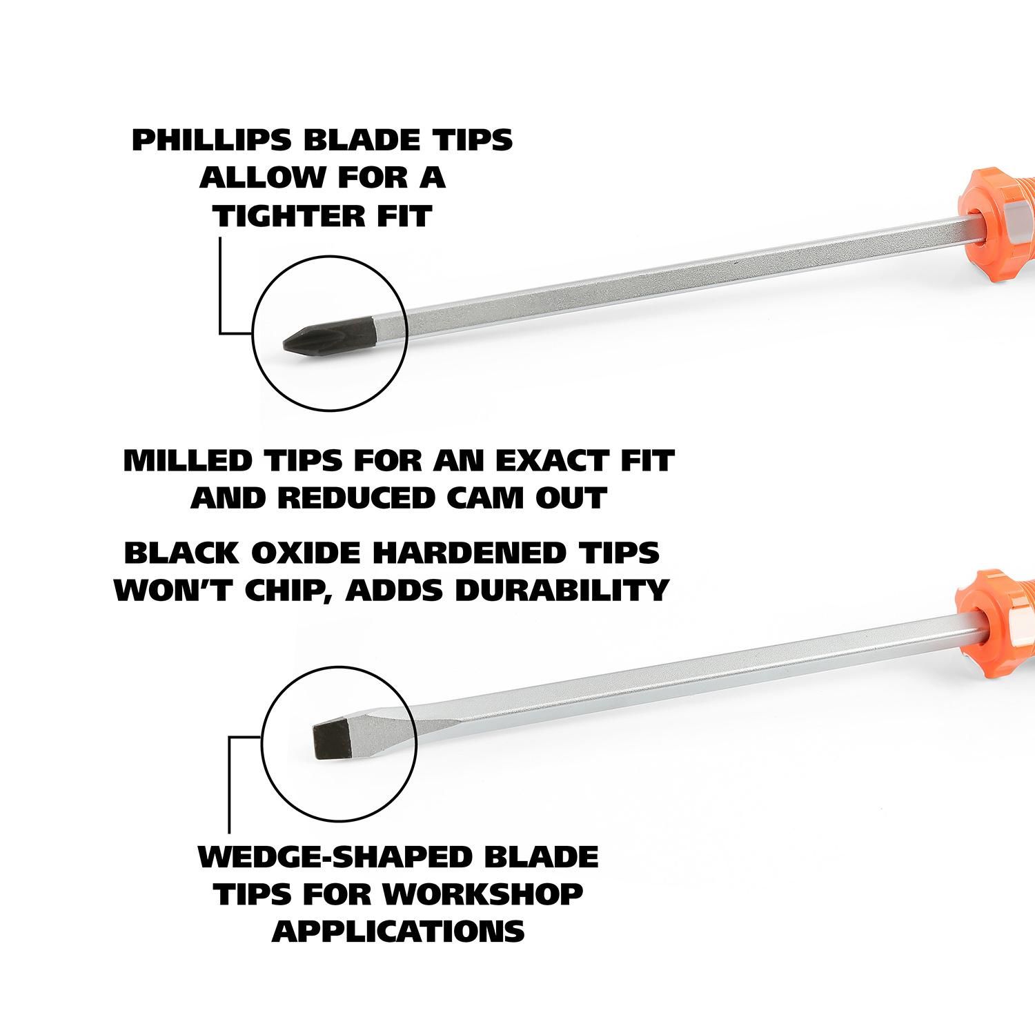 Great Neck Screwdriver Set 10 Piece