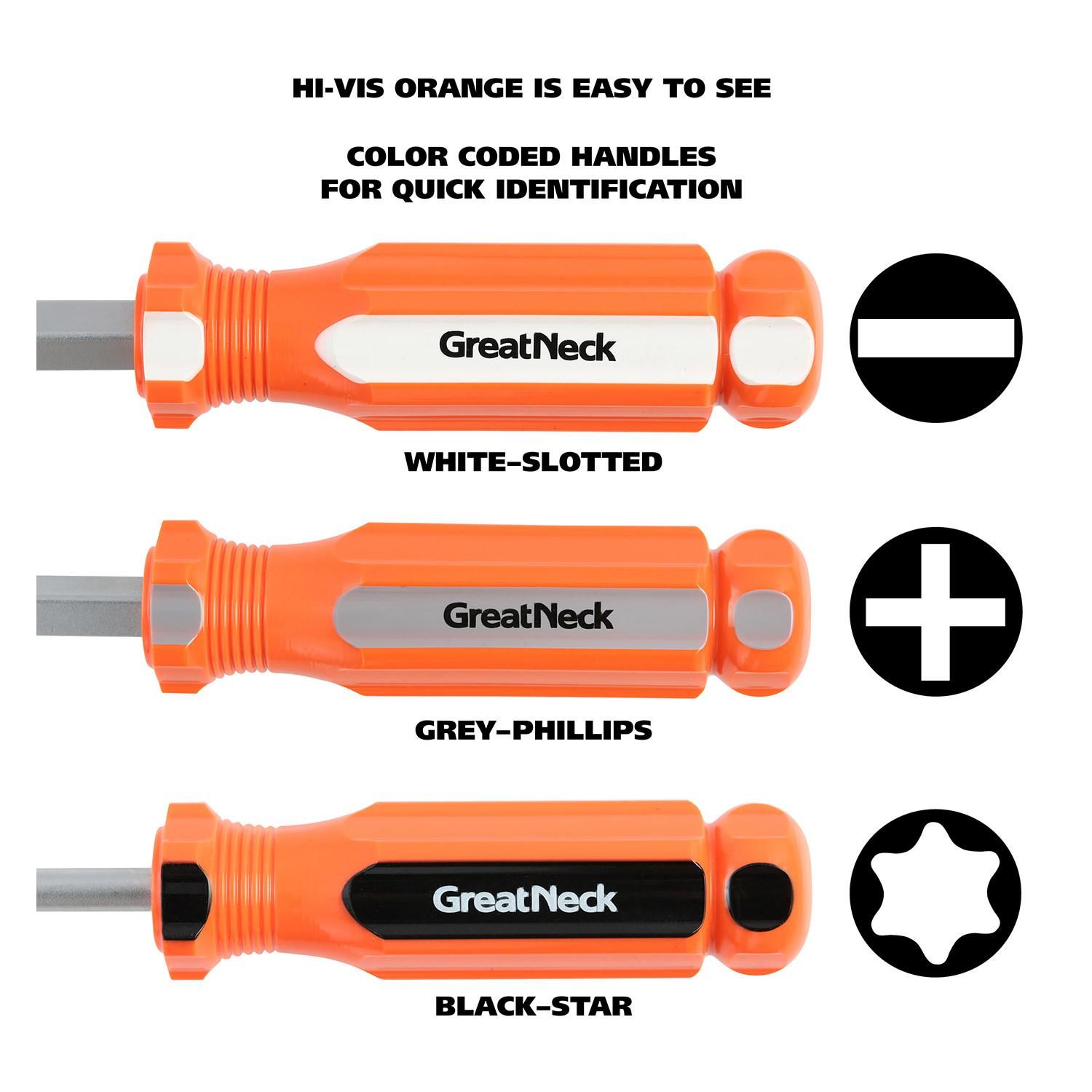 Great Neck Screwdriver Set 24 Piece