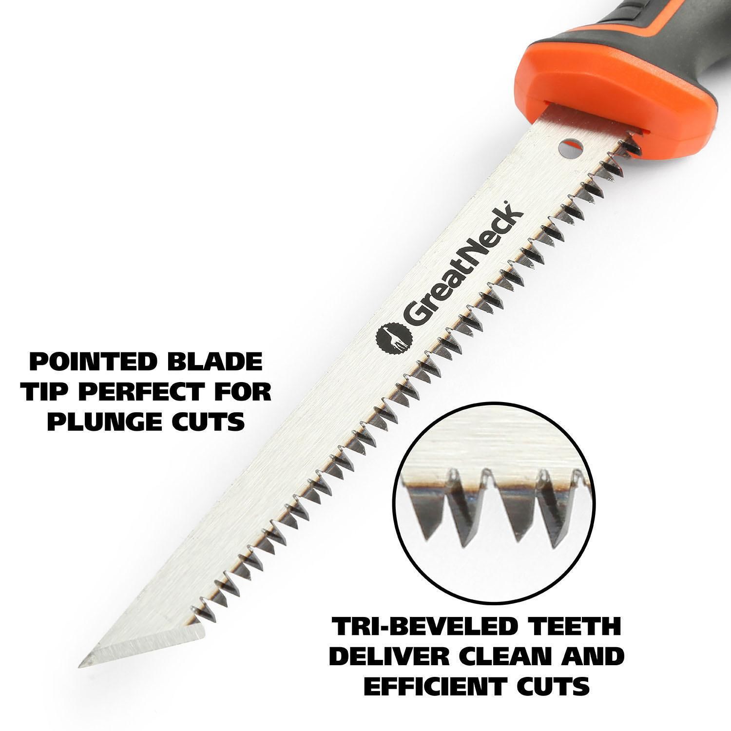 Great Neck 6in Single Edged Jab Drywall Saw