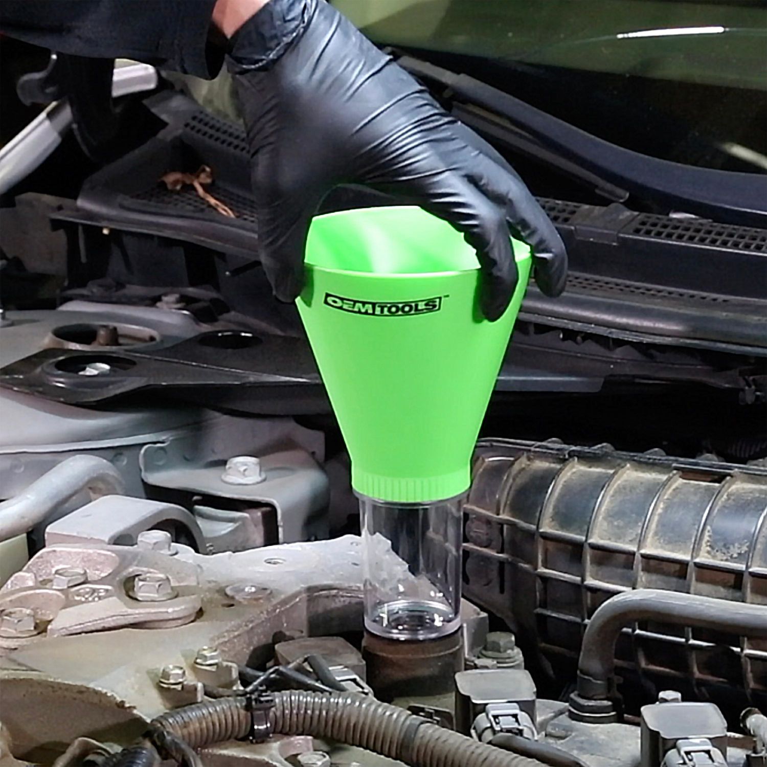 OEMTOOLS Universal Oil Funnel 8 Attachment Set