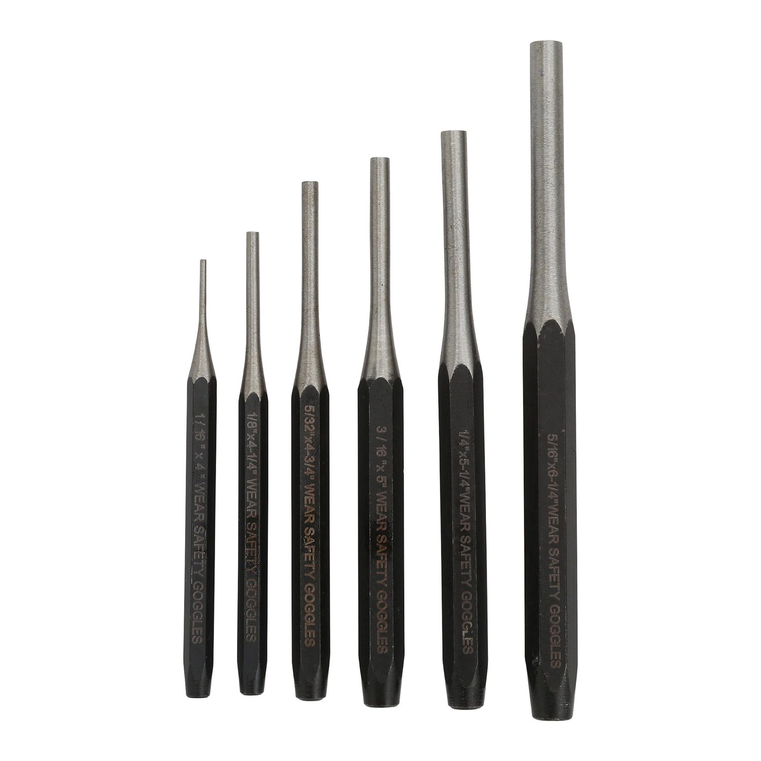 SureBilt Pin Punch Set 6 Piece