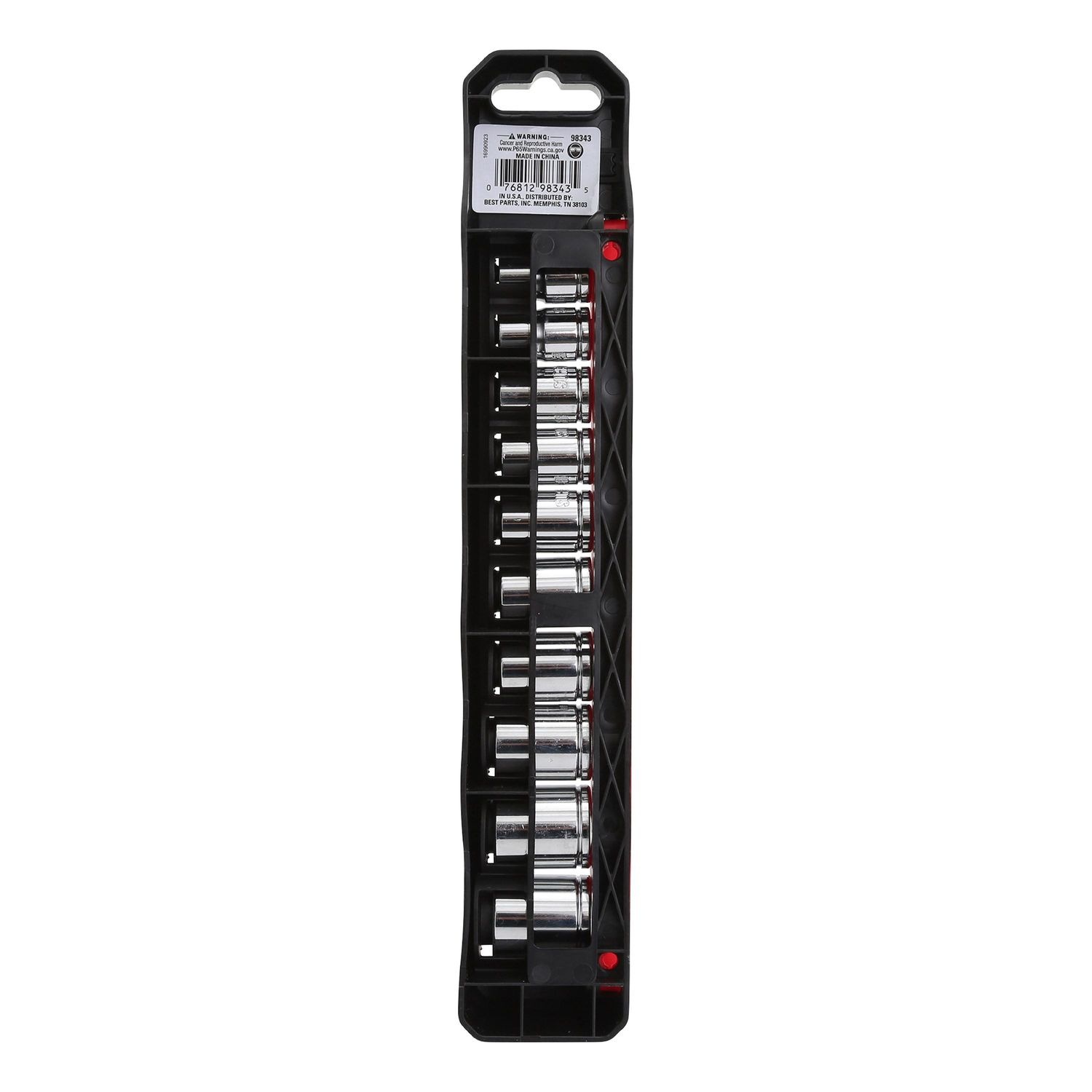 SureBilt 3/8in Drive Metric Socket Set 11 Piece