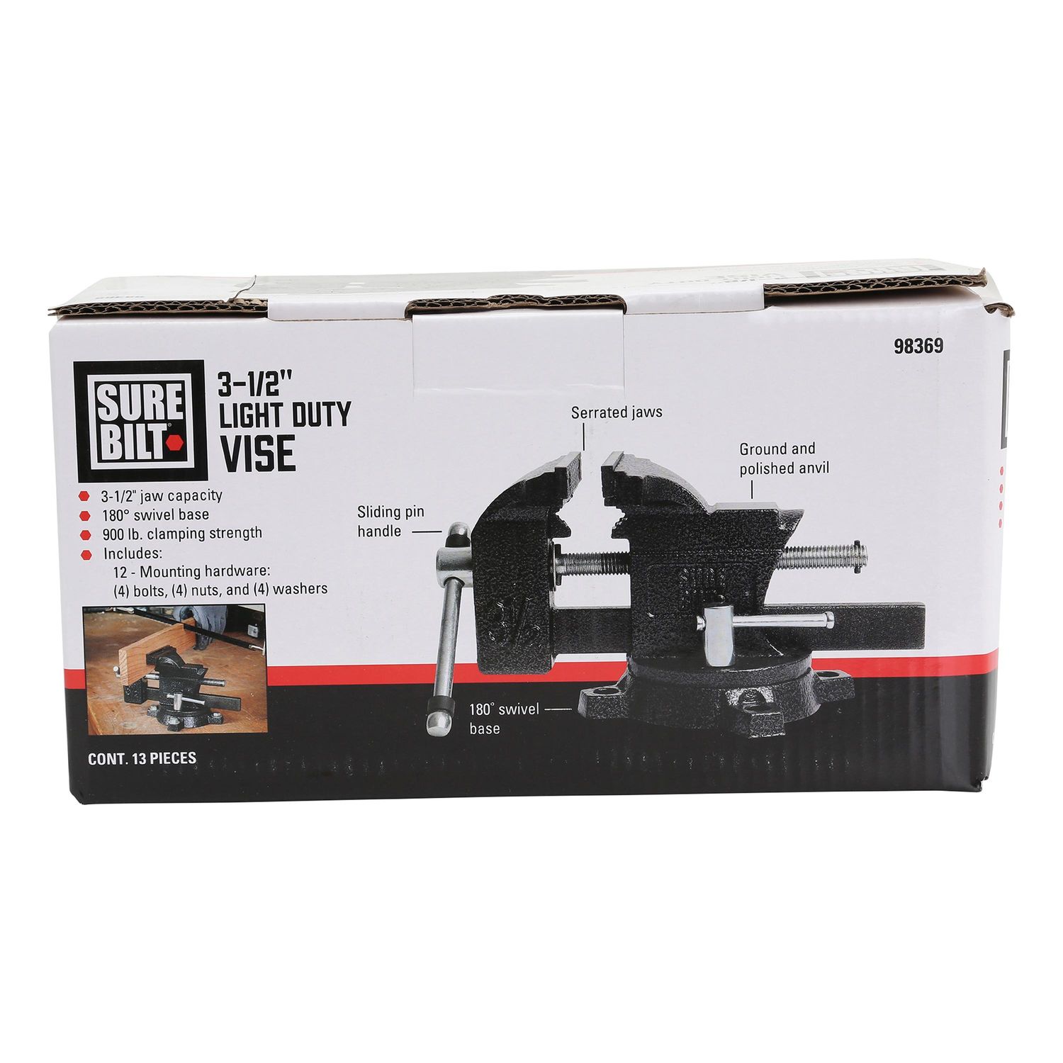 SureBilt 3 1/2in Vise