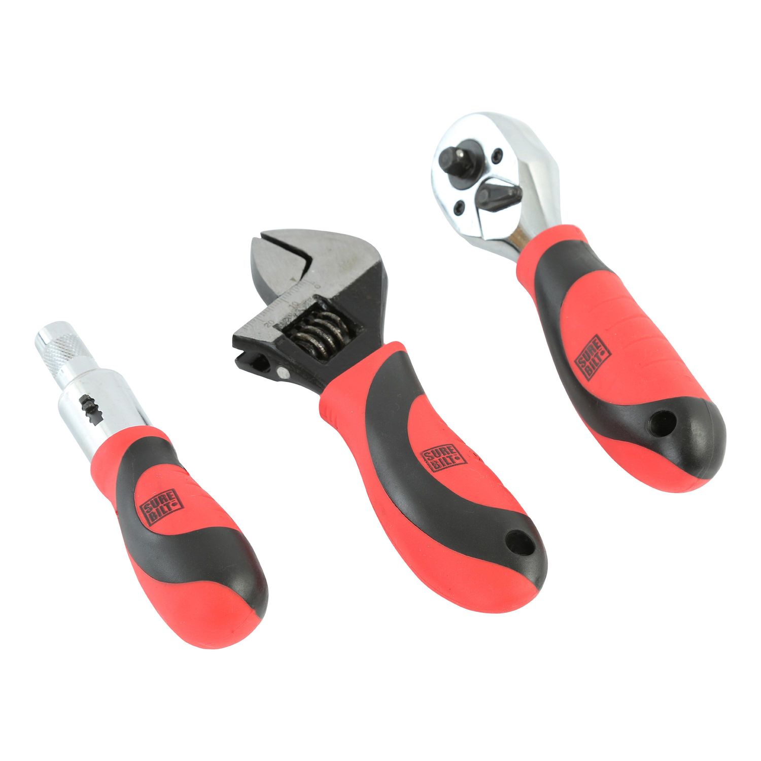 SureBilt Stubby Driver Dual Drive Ratchet SAE/Metric Tool Set 45 Piece