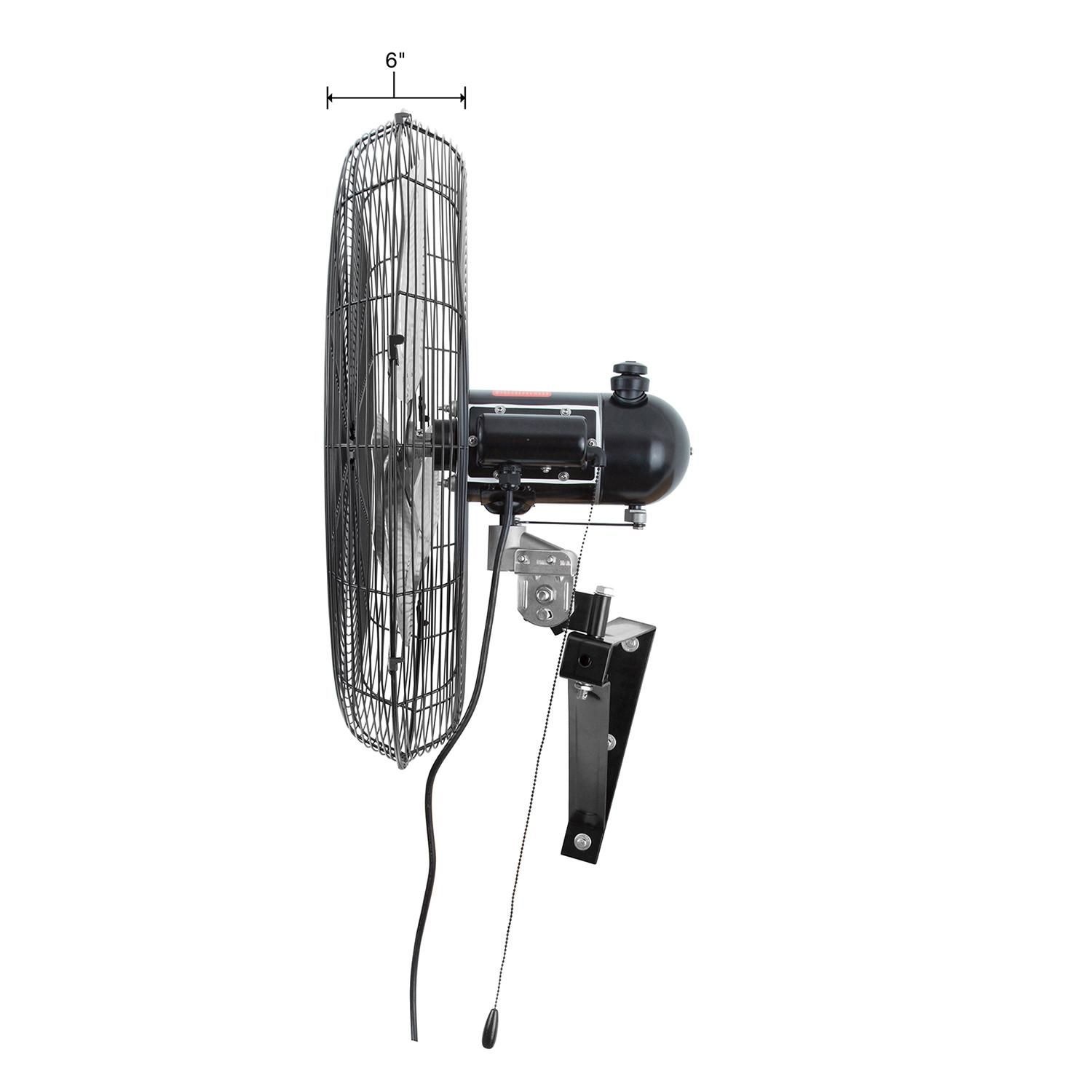 OEMTOOLS 24in Outdoor Oscillating Wall Mount Fan