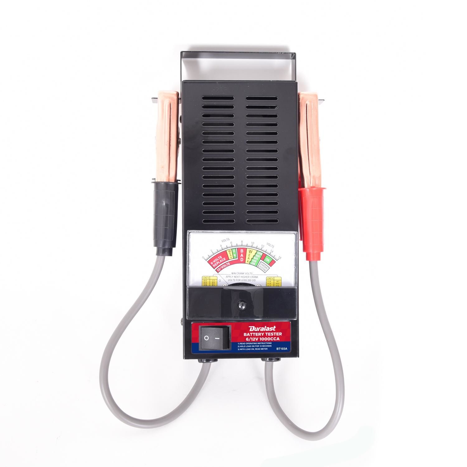 Duralast 6/12 Volt 100 Amps Battery Tester