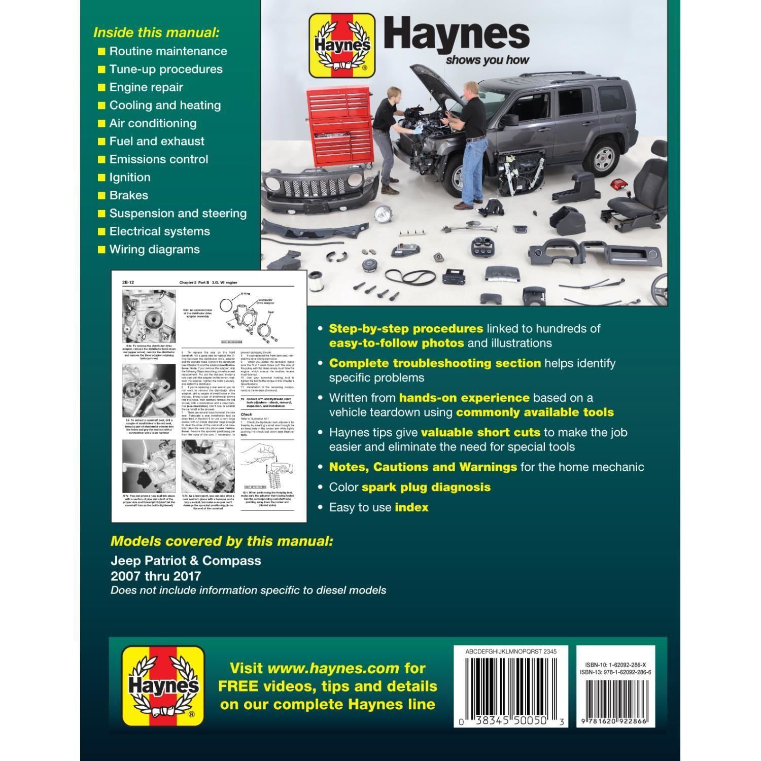 Haynes Vehicle Repair Manual 50050