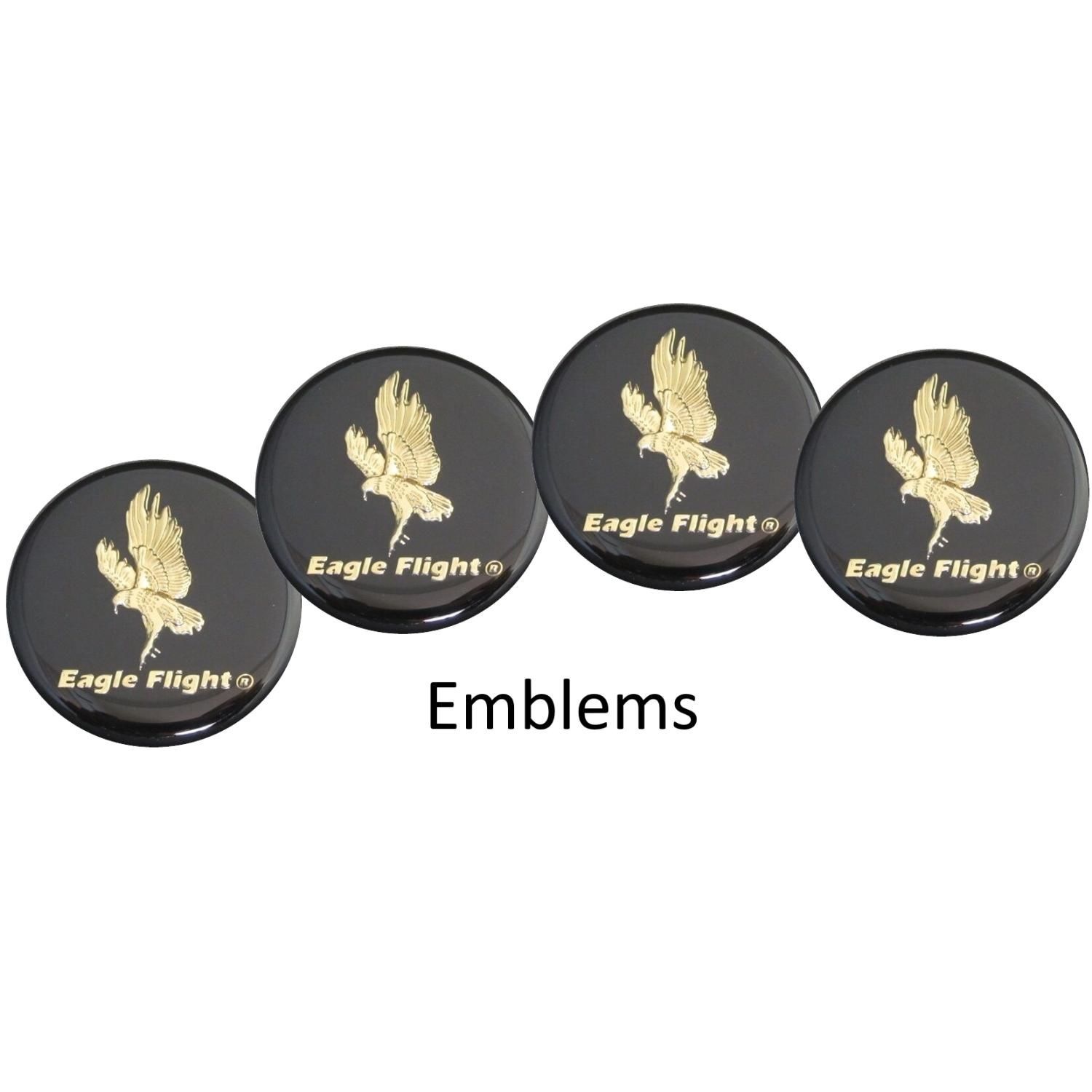 Eagle Polished Stainless Steel 16in Wheel Cover/Hub Cap 4 Piece JSSFT1605