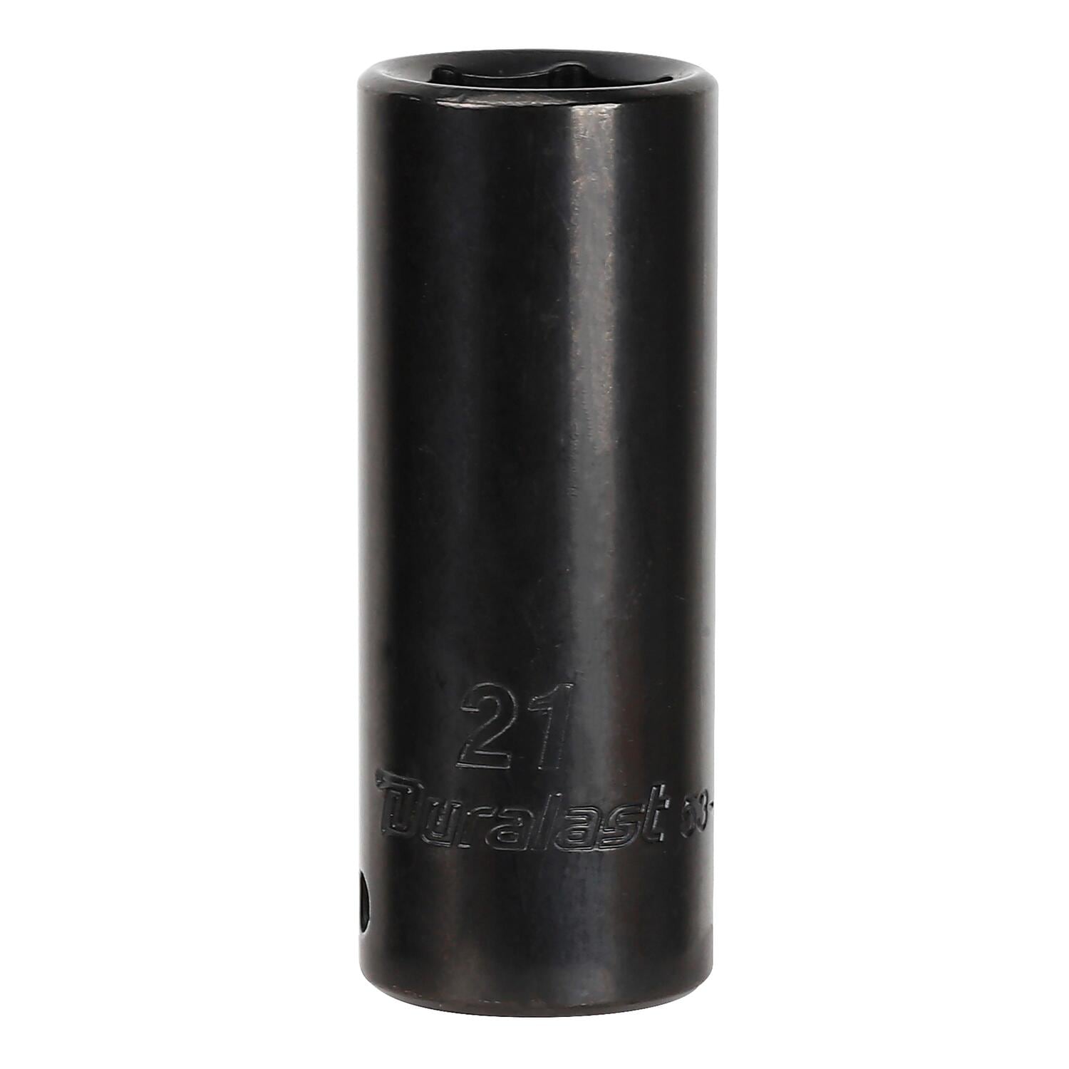 Duralast 1/2in Drive 21mm Deep Impact Socket