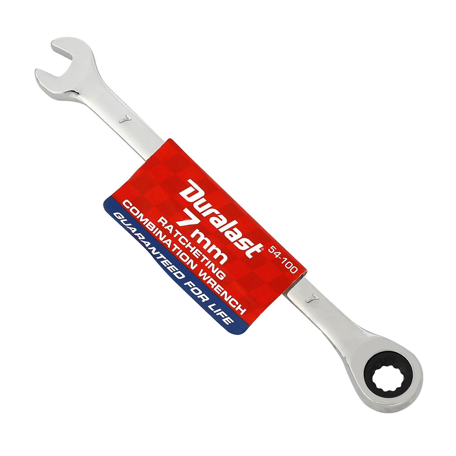Duralast 7mm Ratcheting Combination Wrench