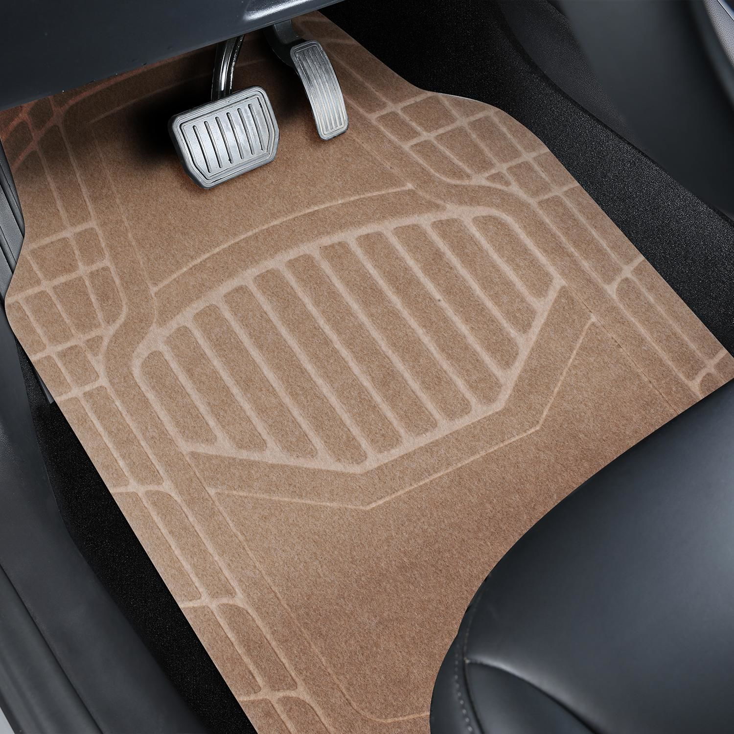 ProElite Tan Reversible Carpet and Rubber