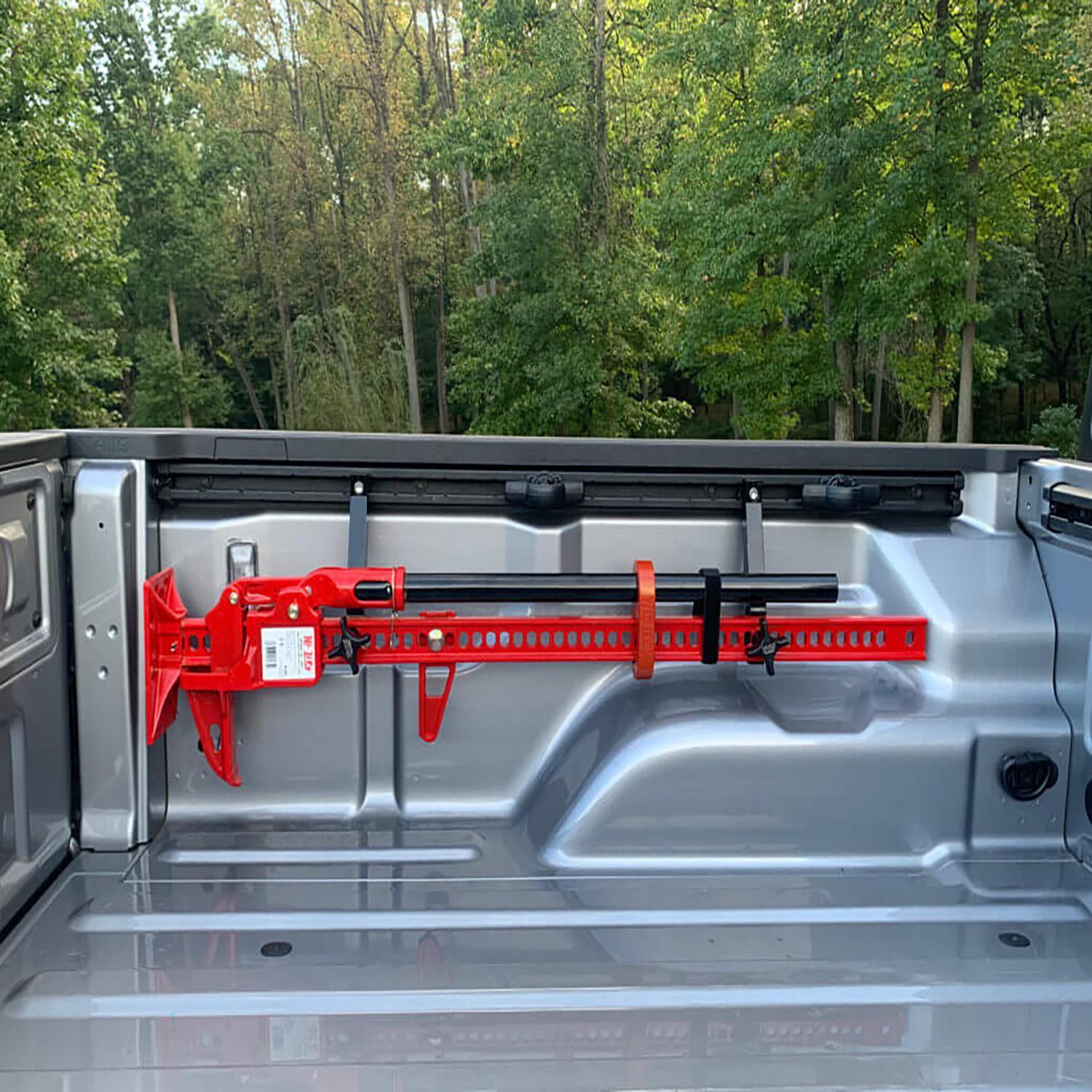 Hi-lift Jack Black Anodized Aluminum Bed Mount Mounts to Bedrail