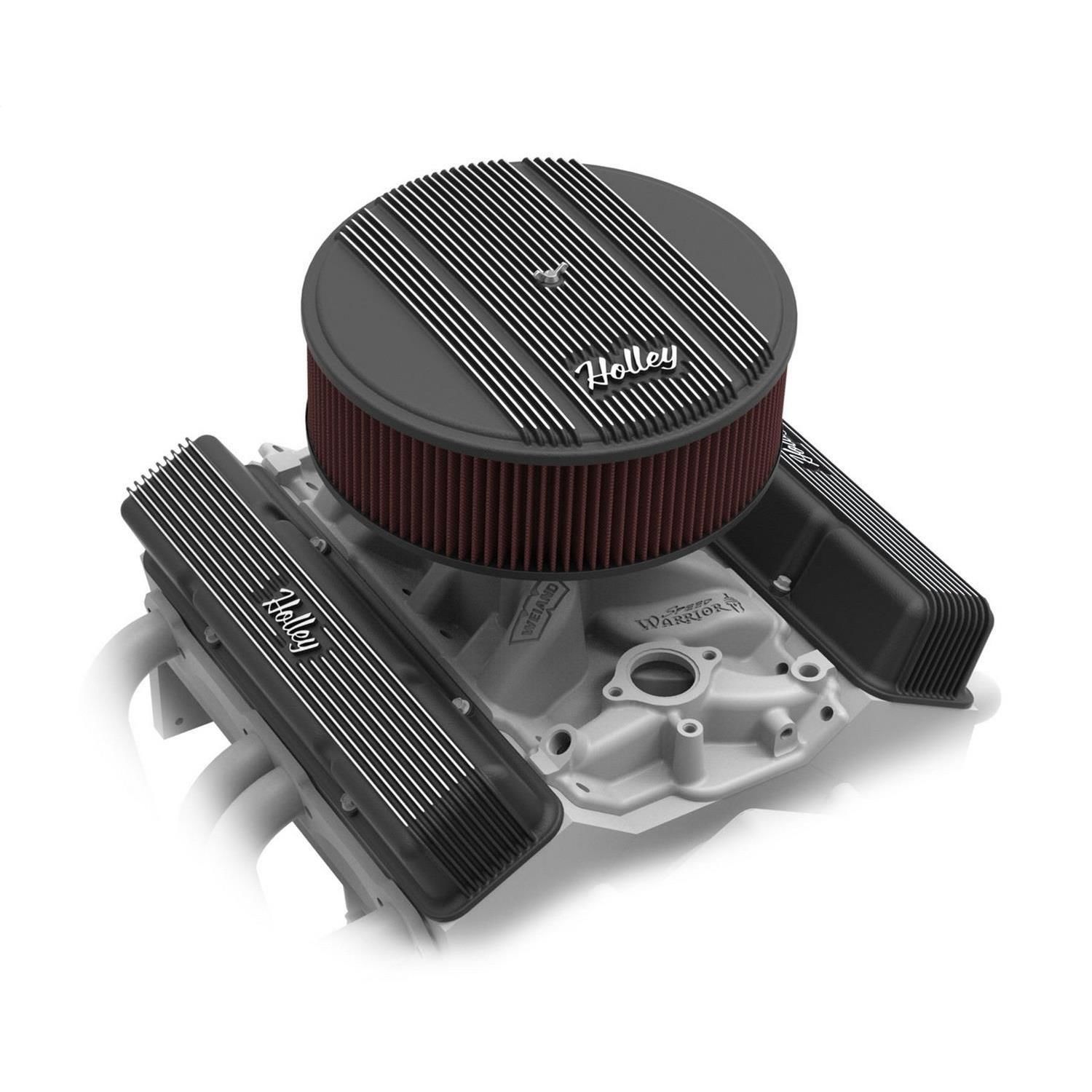 Holley Round Finned Air Cleaner