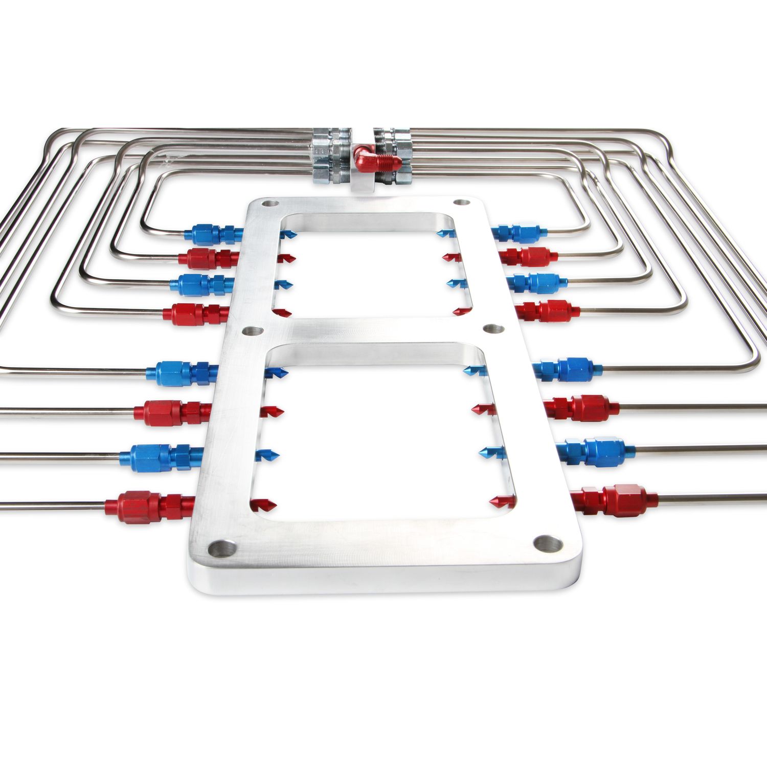 Holley Blower Injector Plate For 6 - 7 1/8 - 71 Roots Blower Polished ...