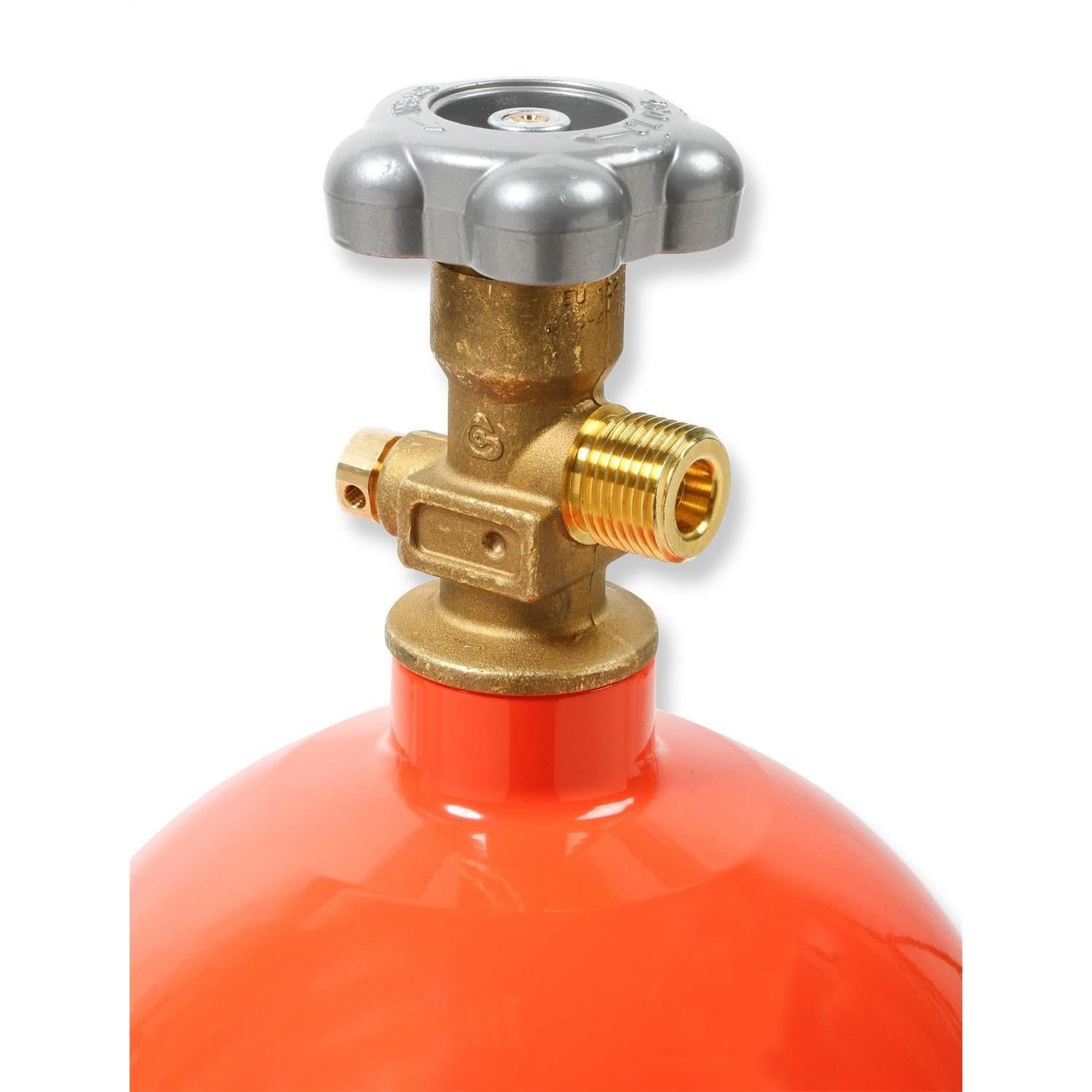 NOS/Nitrous Oxide System Orange Aluminum 10lbs Nitrous Oxide Bottle