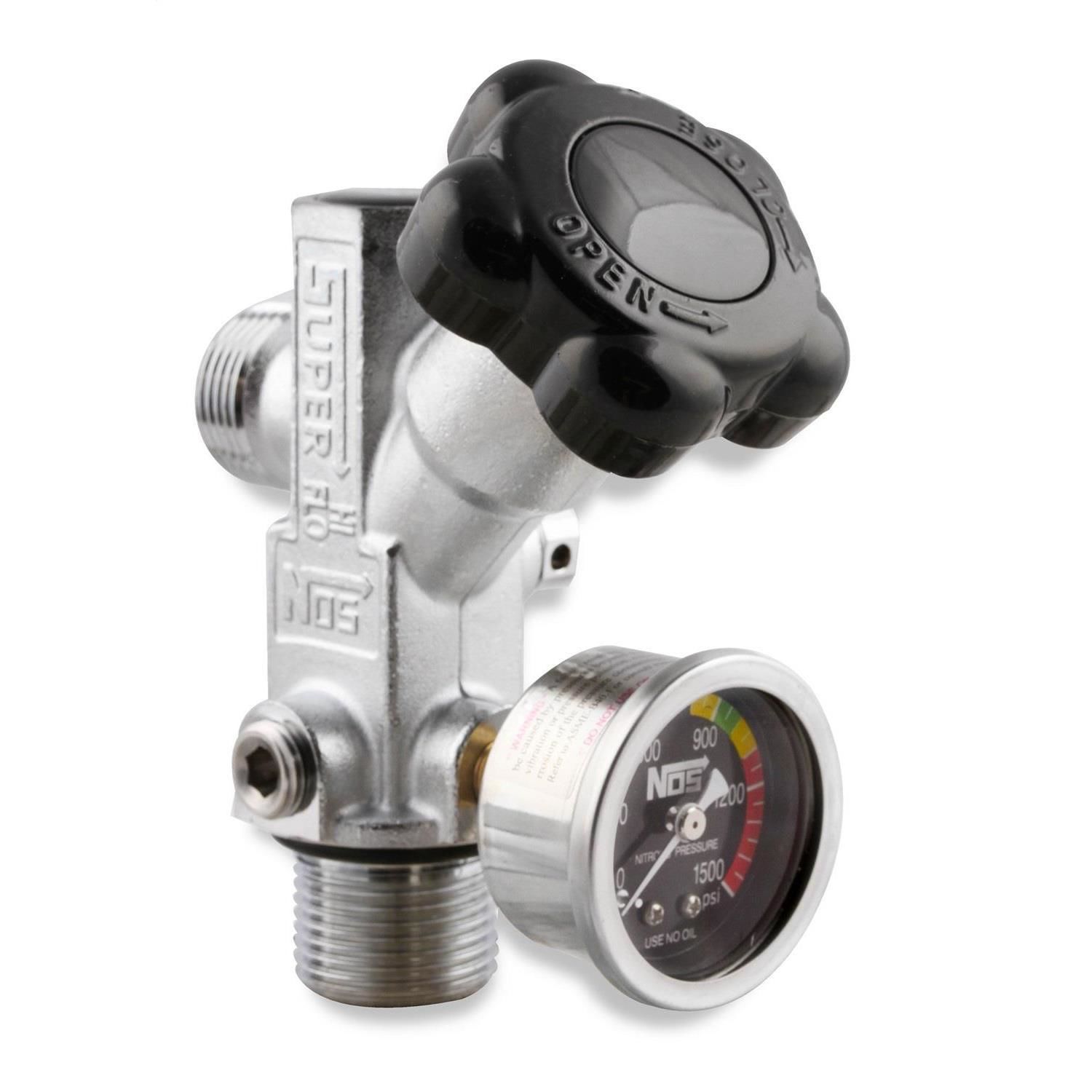 NOS / Nitrous Oxide System 1/8in Super High Flow Nitrous Bottle Valve ...