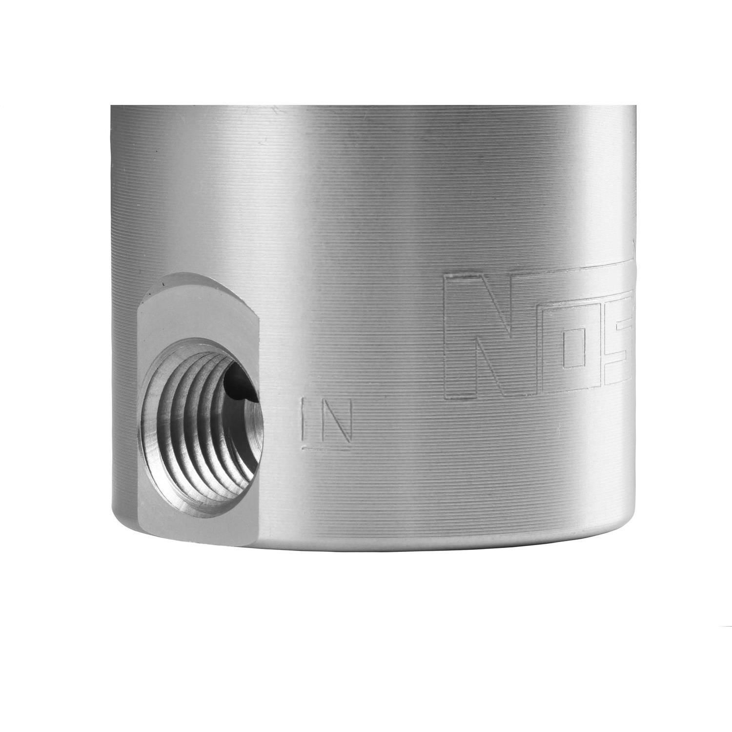 NOS/Nitrous Oxide System 1/4in Inlet; 1/8in Outlet; 6061 Aluminum; 0 ...