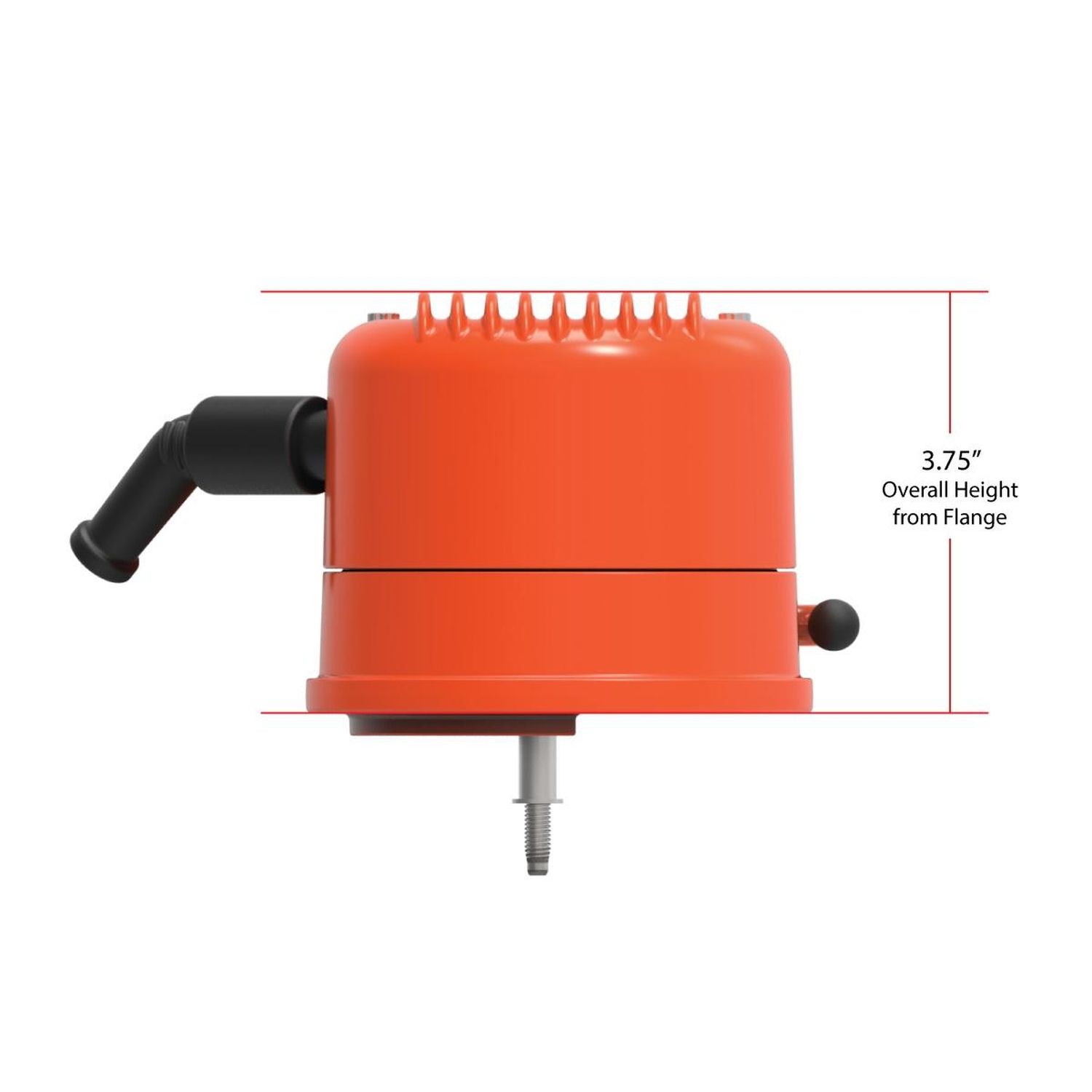 Holley 3.75in Tall LS Valve Cover with Machined Fins Cast Aluminum ...