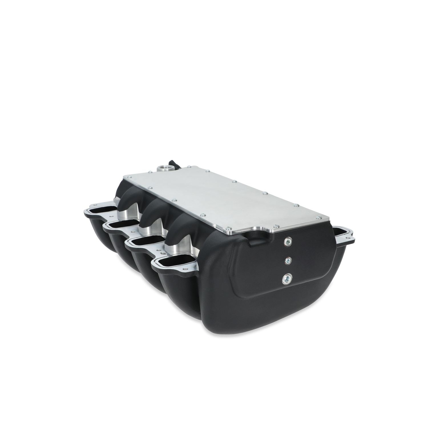 Holley Black Powder Coat Low-Profile Godzilla Intake Manifold