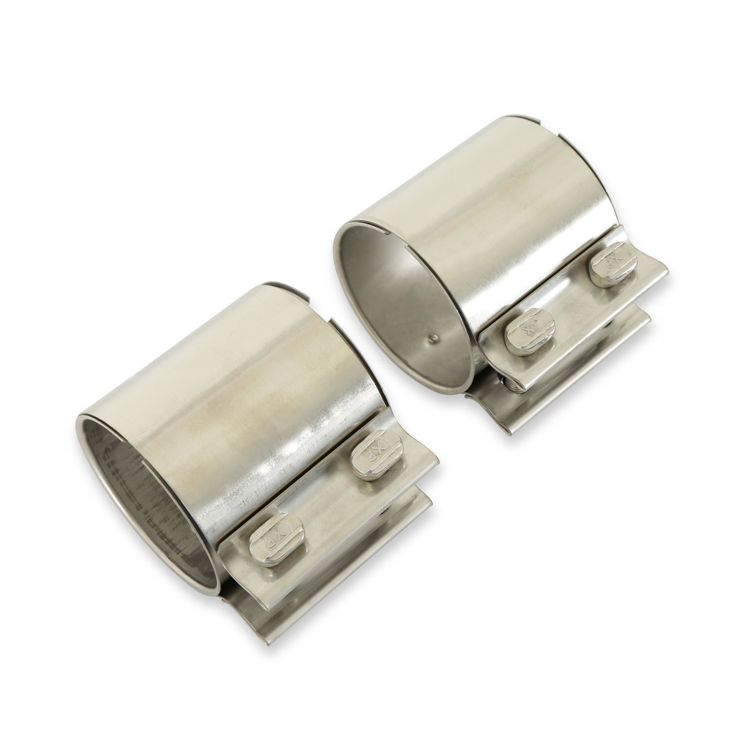 Holley 3in Stainless Steel Torca Style Exhaust Coupler 2 Pack