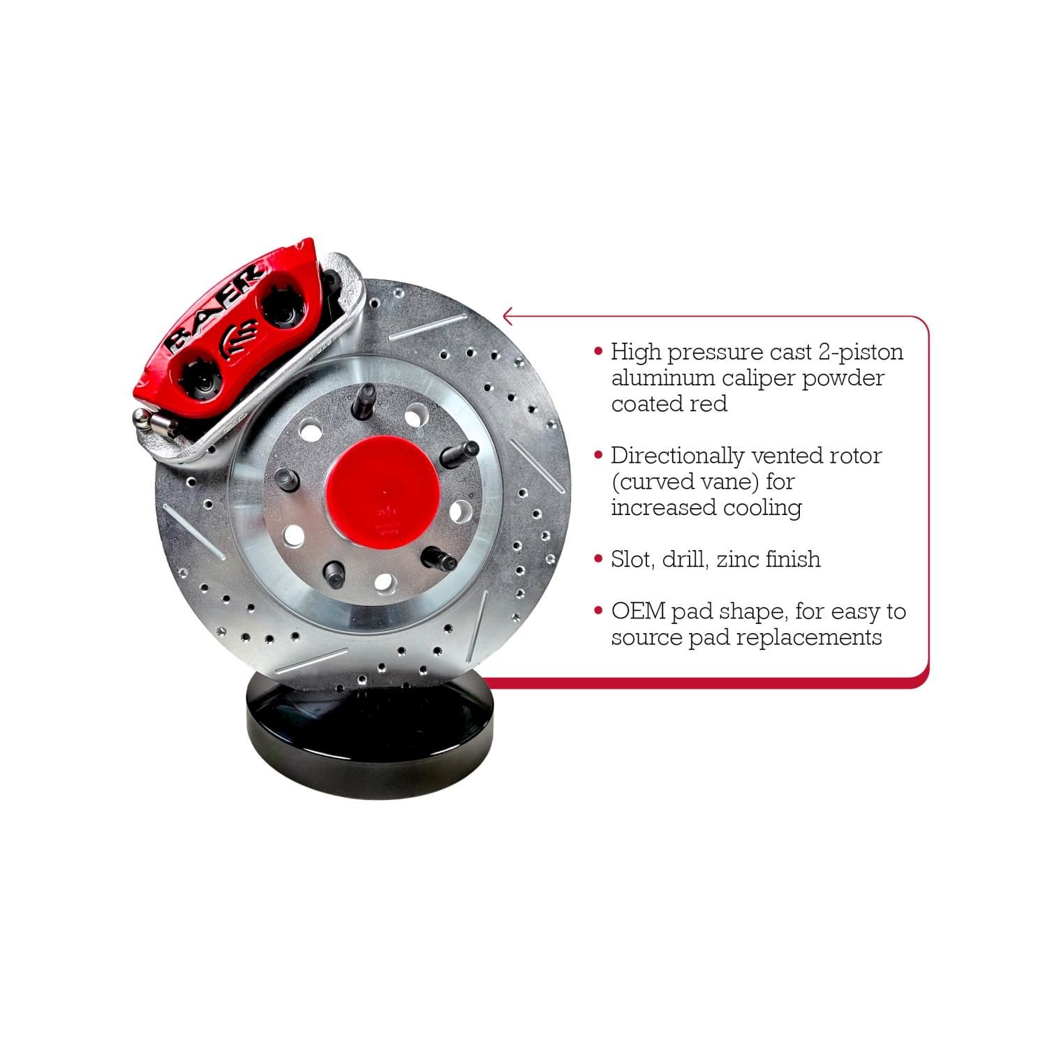 Baer Brake Systems 13in Classic Series Front Brake Kit