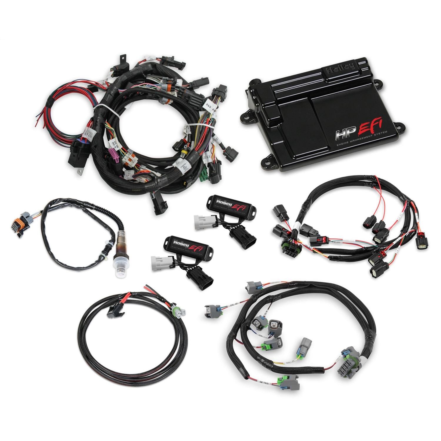 Holley EFI Bosch Oxygen Sensor USCAR Injector Ford Coyote HP EFI Kit
