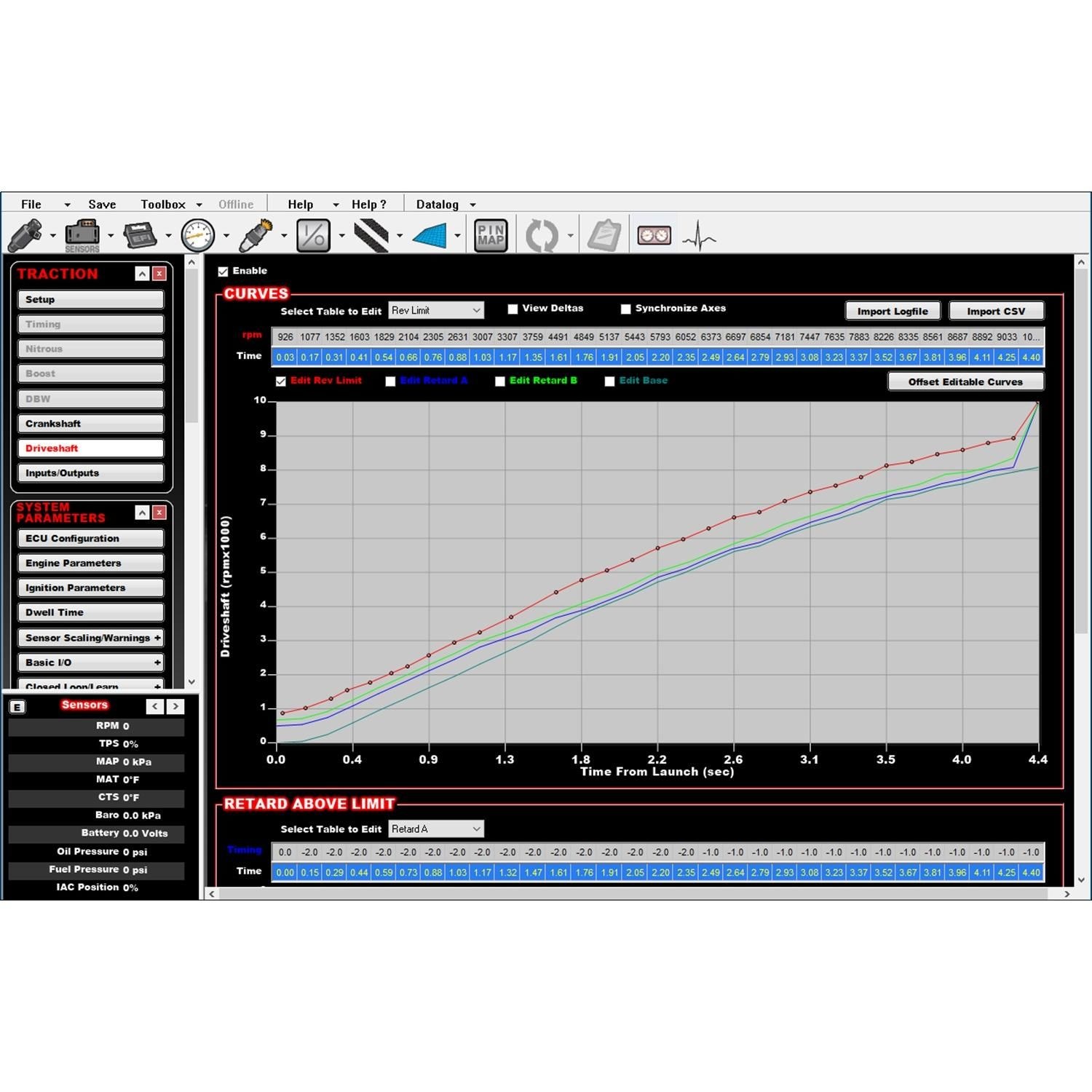 Holley EFI V5 Traction Control Software Upgrate for Dominator or HP ECU