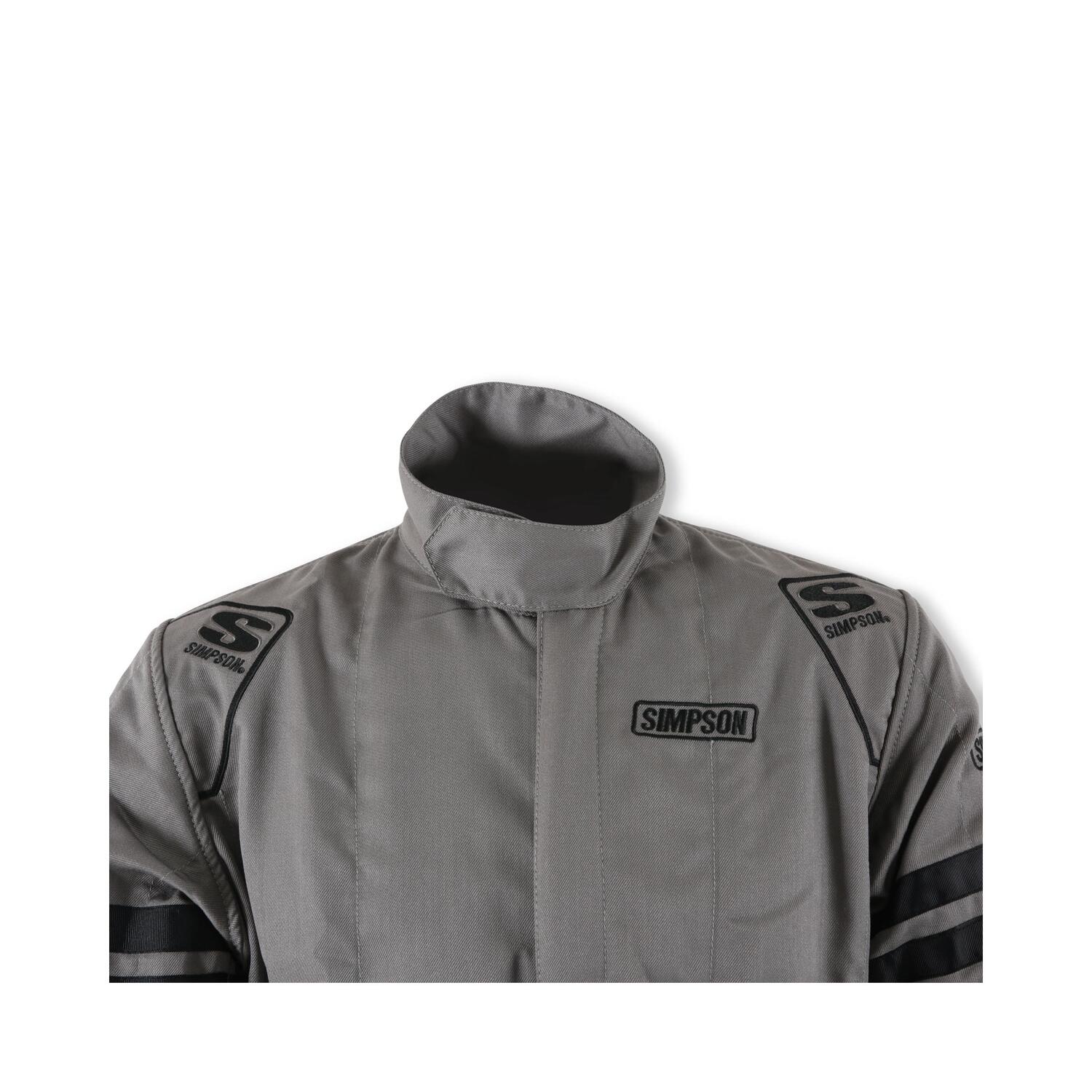Simpson Safety XL Racing Classic SFI 5 Jacket Alloy