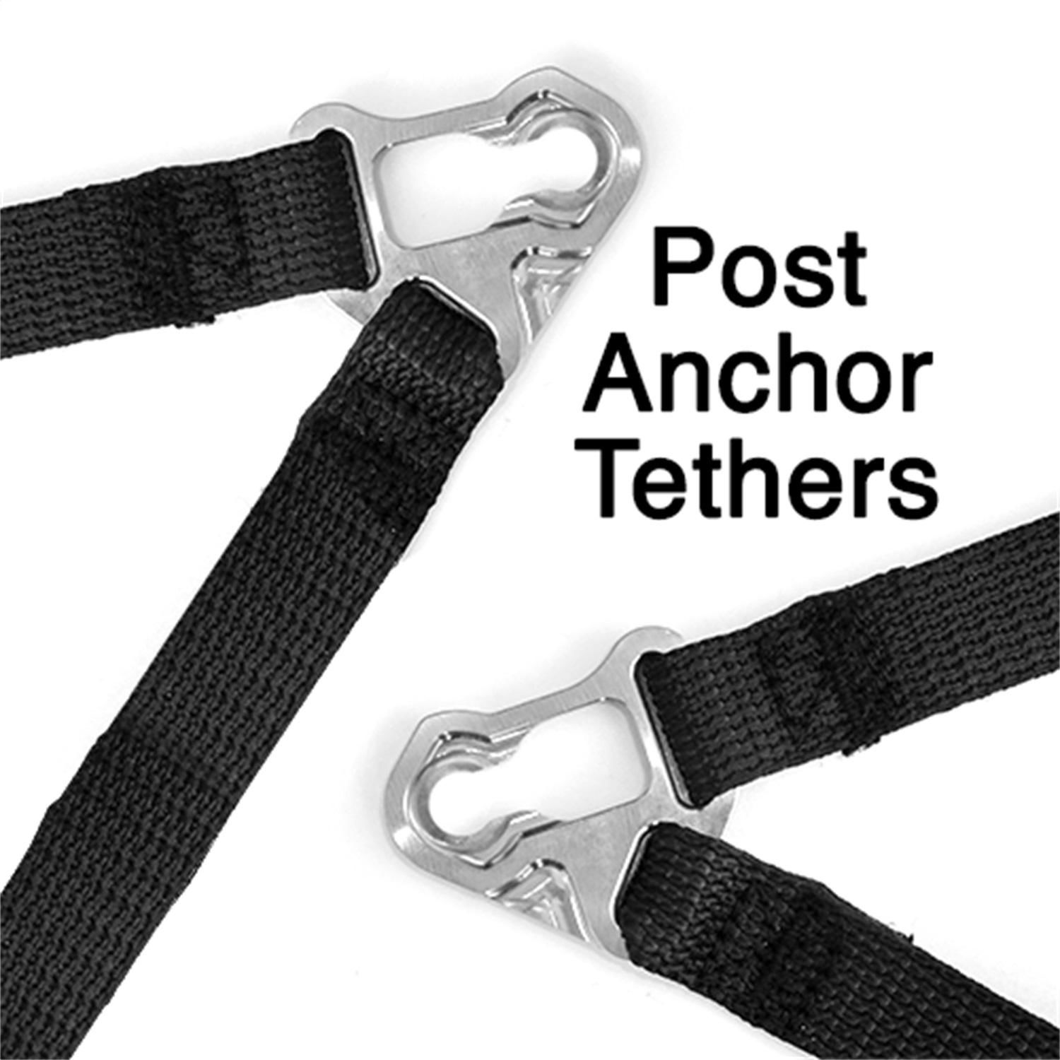 Simpson Safety Large, Racing Hybrid Sport Post Anchors Tether Kit