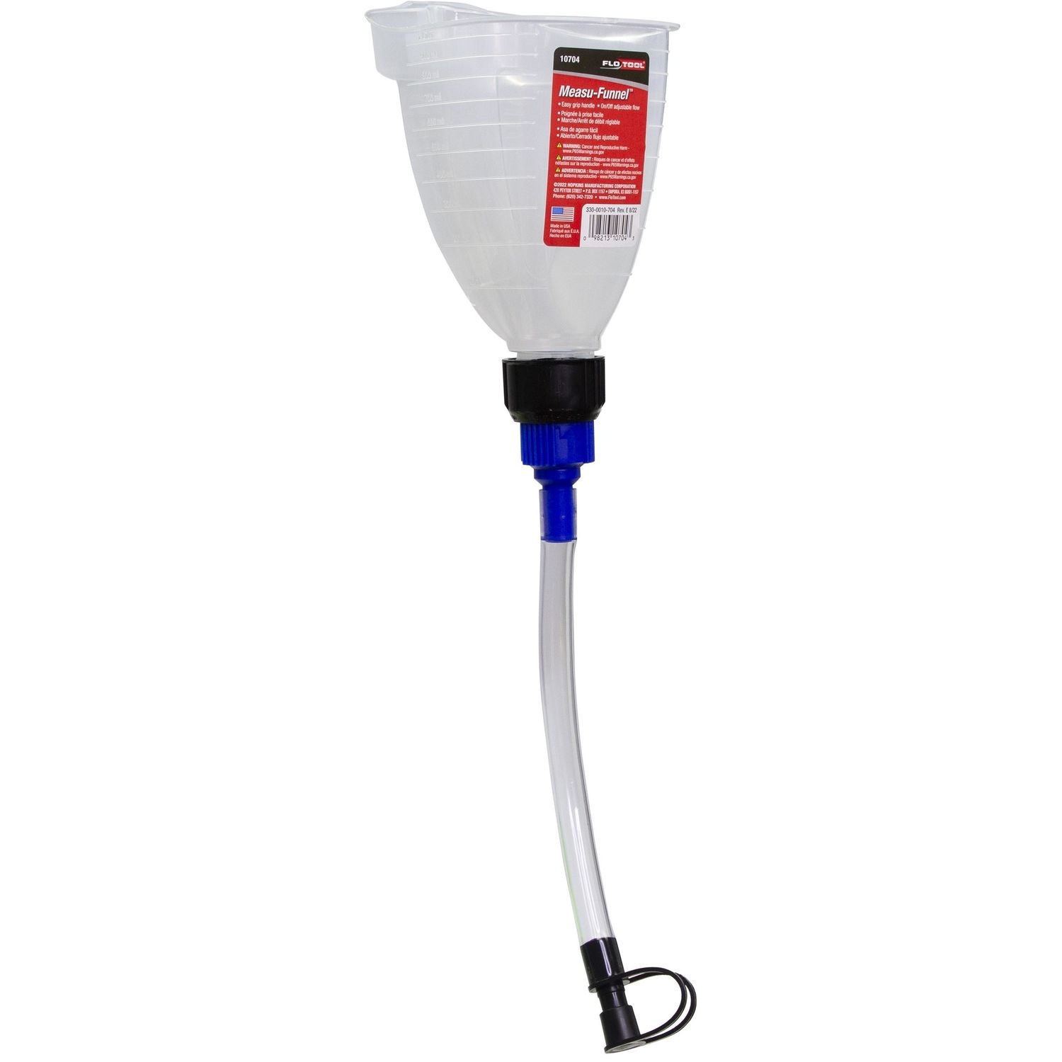 FloTool Measu-Funnel with Detachable Spout and On/Off Cap