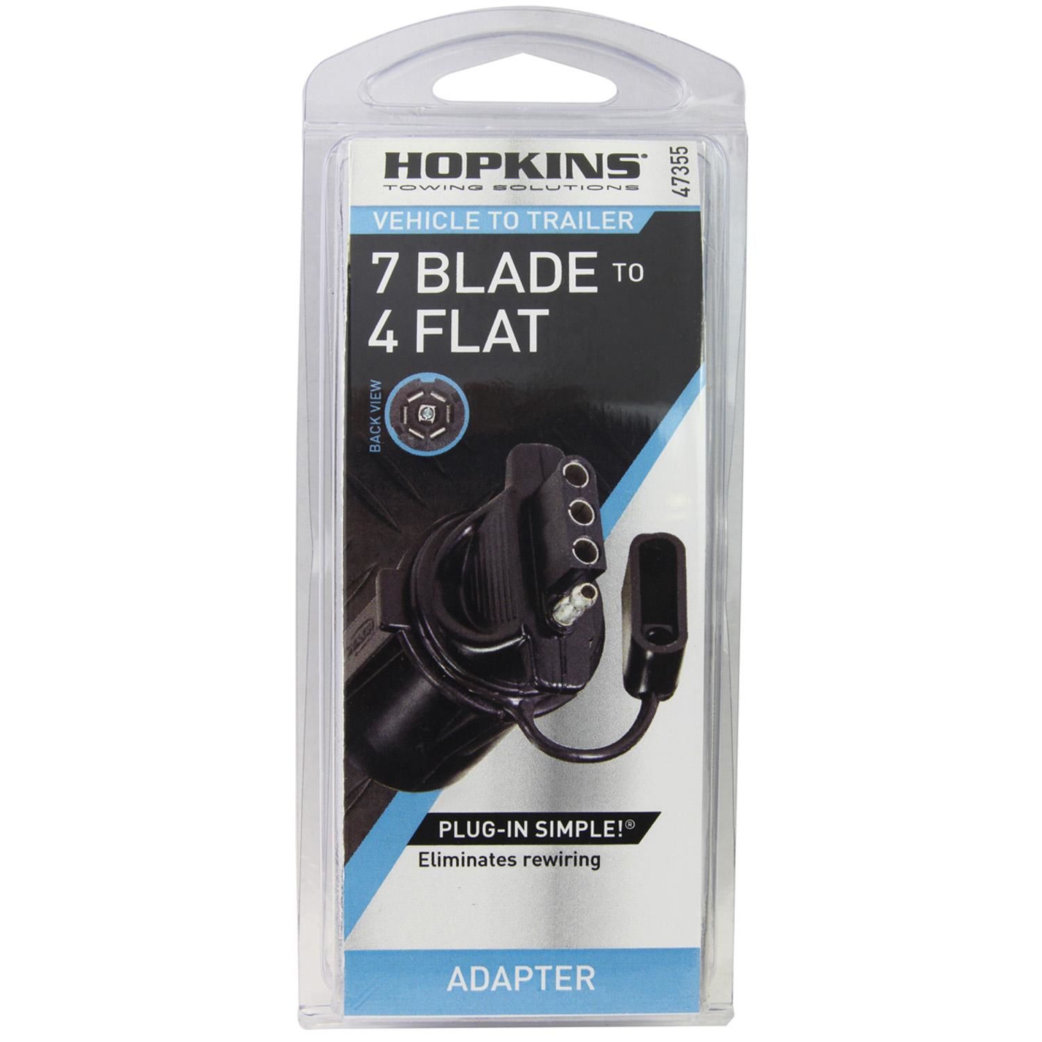 Hopkins 7 Blade to 4 Flat Adapter
